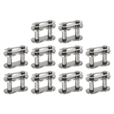 8PCS 08B Roller Chain Master Connector Links, 1/2 Inch Pitch, Carbon ...