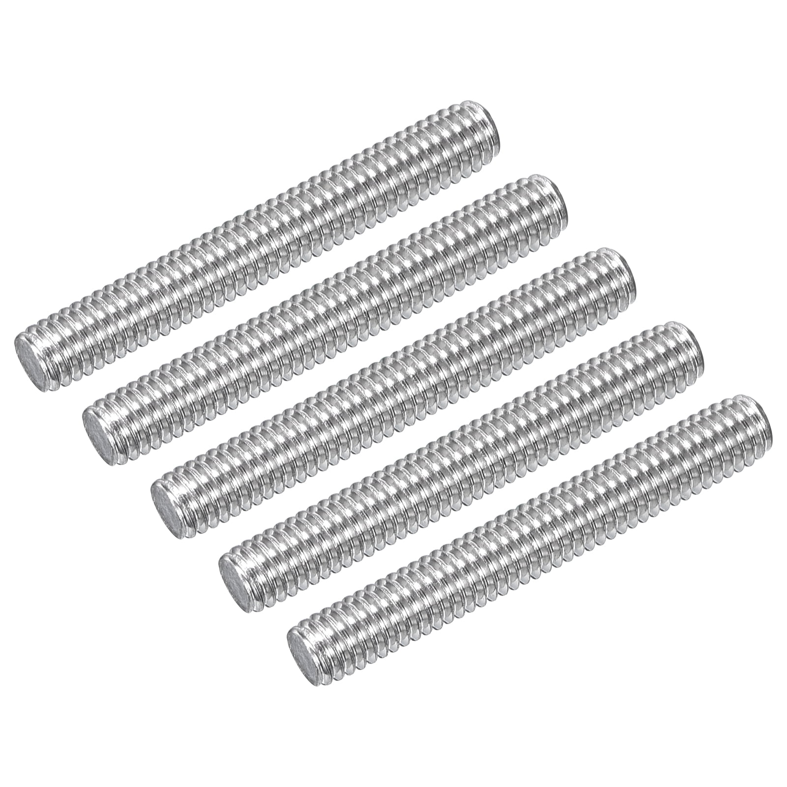 Uxcell 10Pack M4 x 30mm Fully Threaded Rod Right Hand Threads,0.7 ...