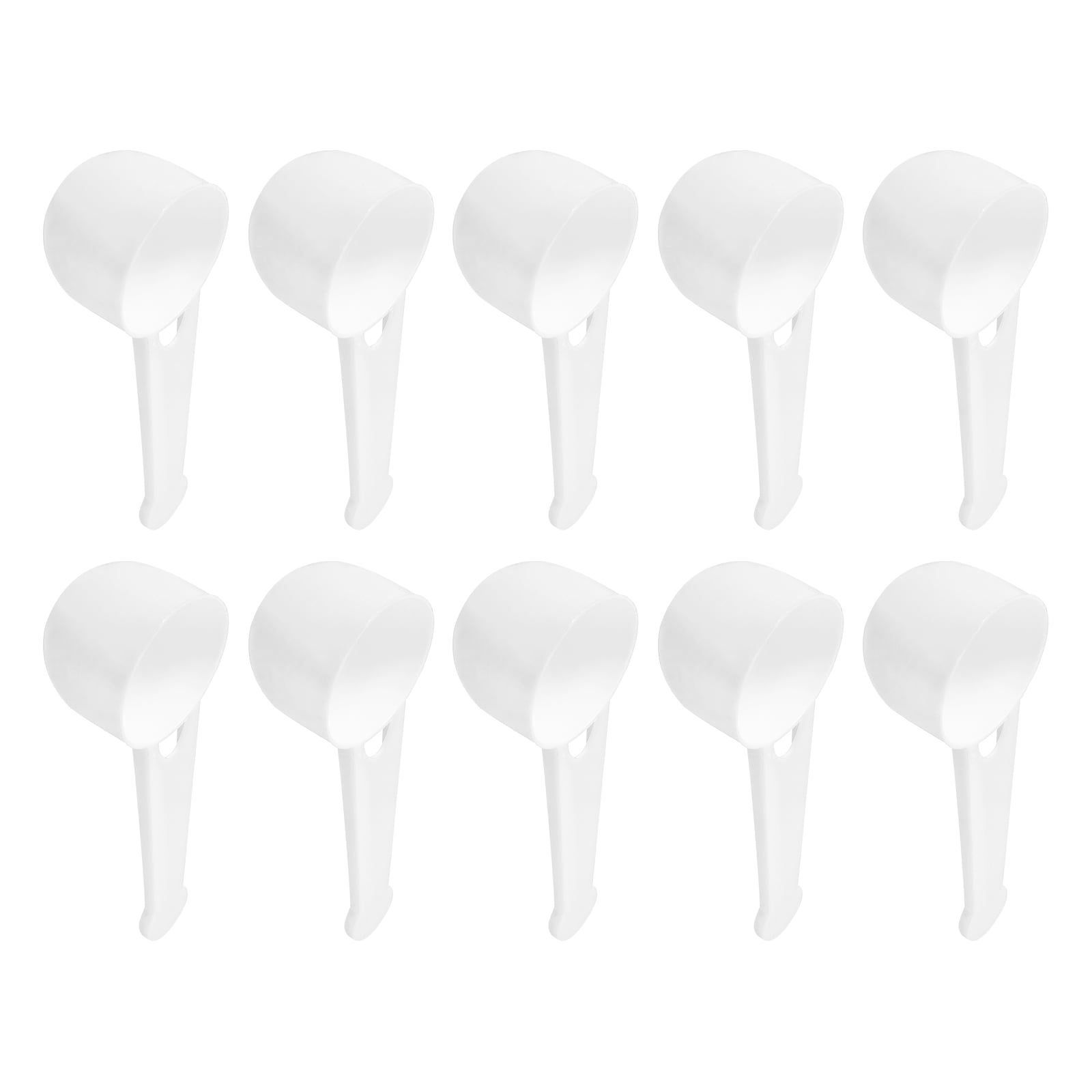 Uxcell 10Pack Plastic Measuring Spoons Powder Scoops Spoon Kitchen ...