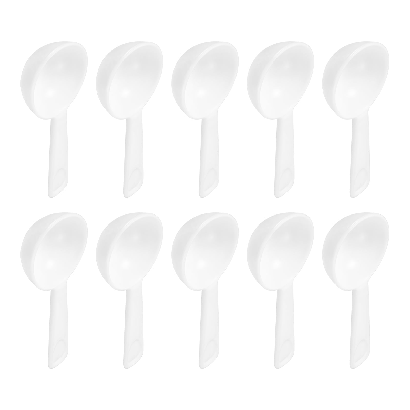 Uxcell 10Pack Plastic Measuring Spoons Powder Scoops Spoon Kitchen ...