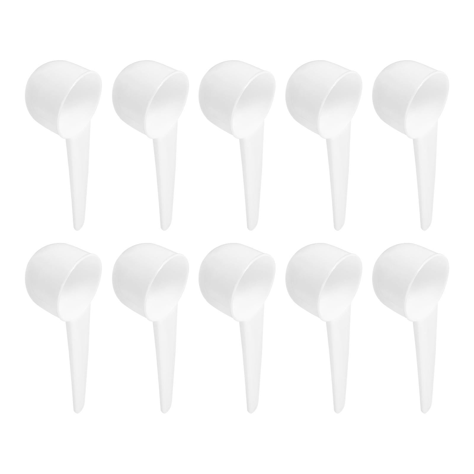 Uxcell 10Pack Plastic Measuring Spoons Powder Scoops Spoon Kitchen ...