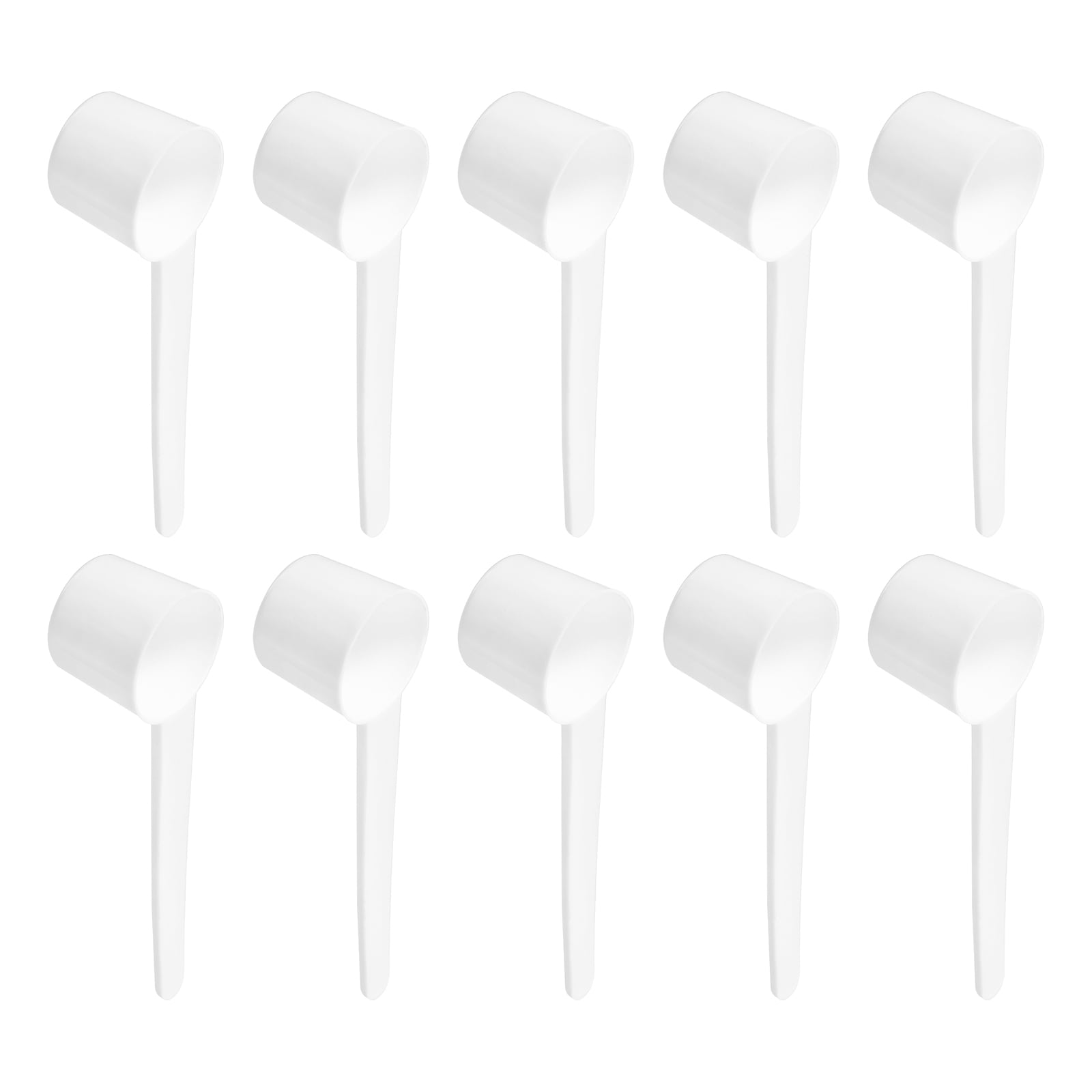 Uxcell 10Pack Plastic Measuring Spoons Powder Scoops Spoon Kitchen ...