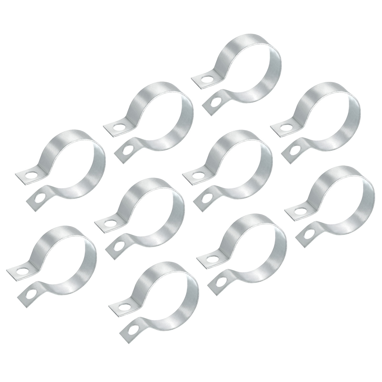 Uxcell 10Pack Split Ring Hanger Pipe Strap Pipe Clamps Bracket Support ...