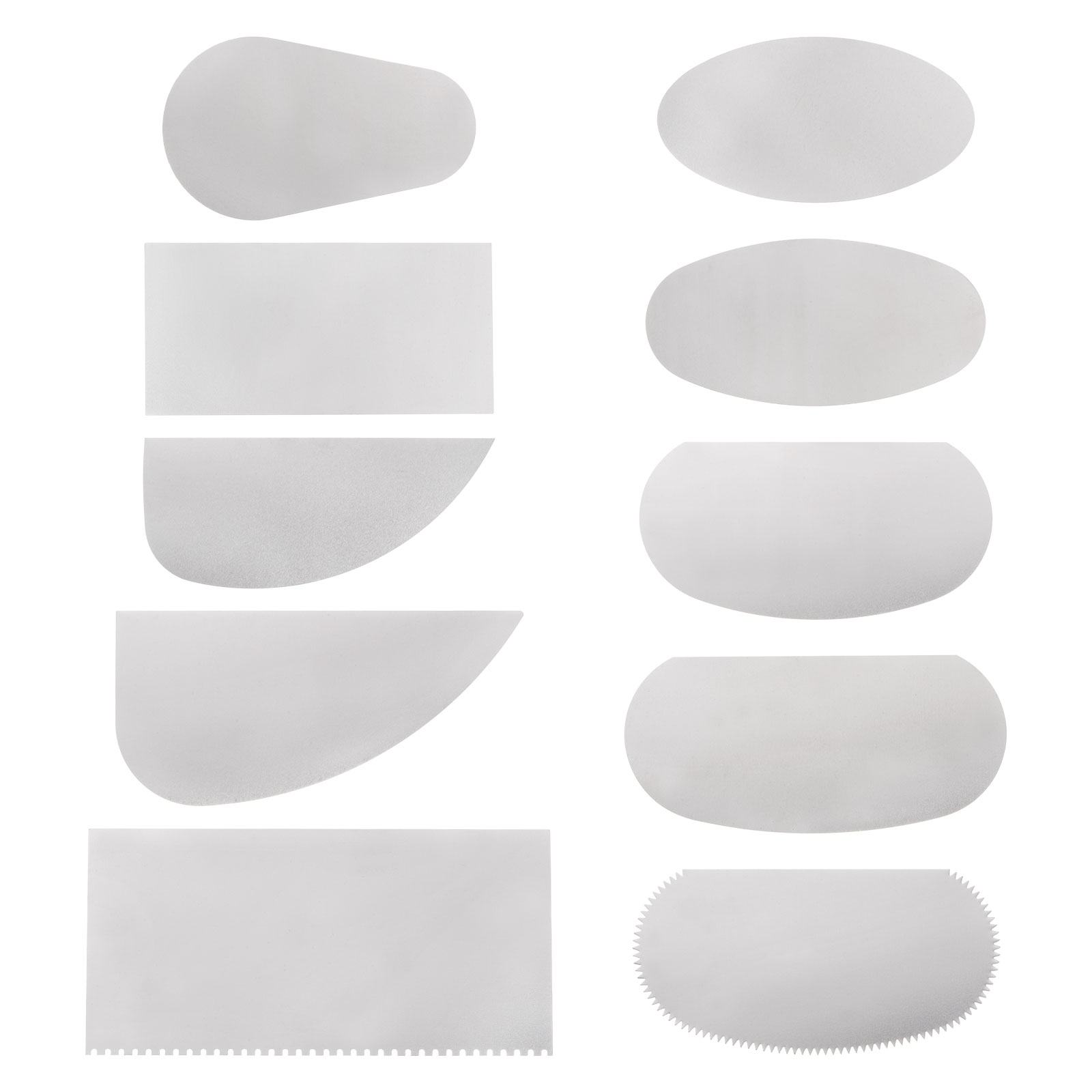 Uxcell 10Pack Stainless Steel Clay Scraper Kit Clay Sculpture Pottery ...