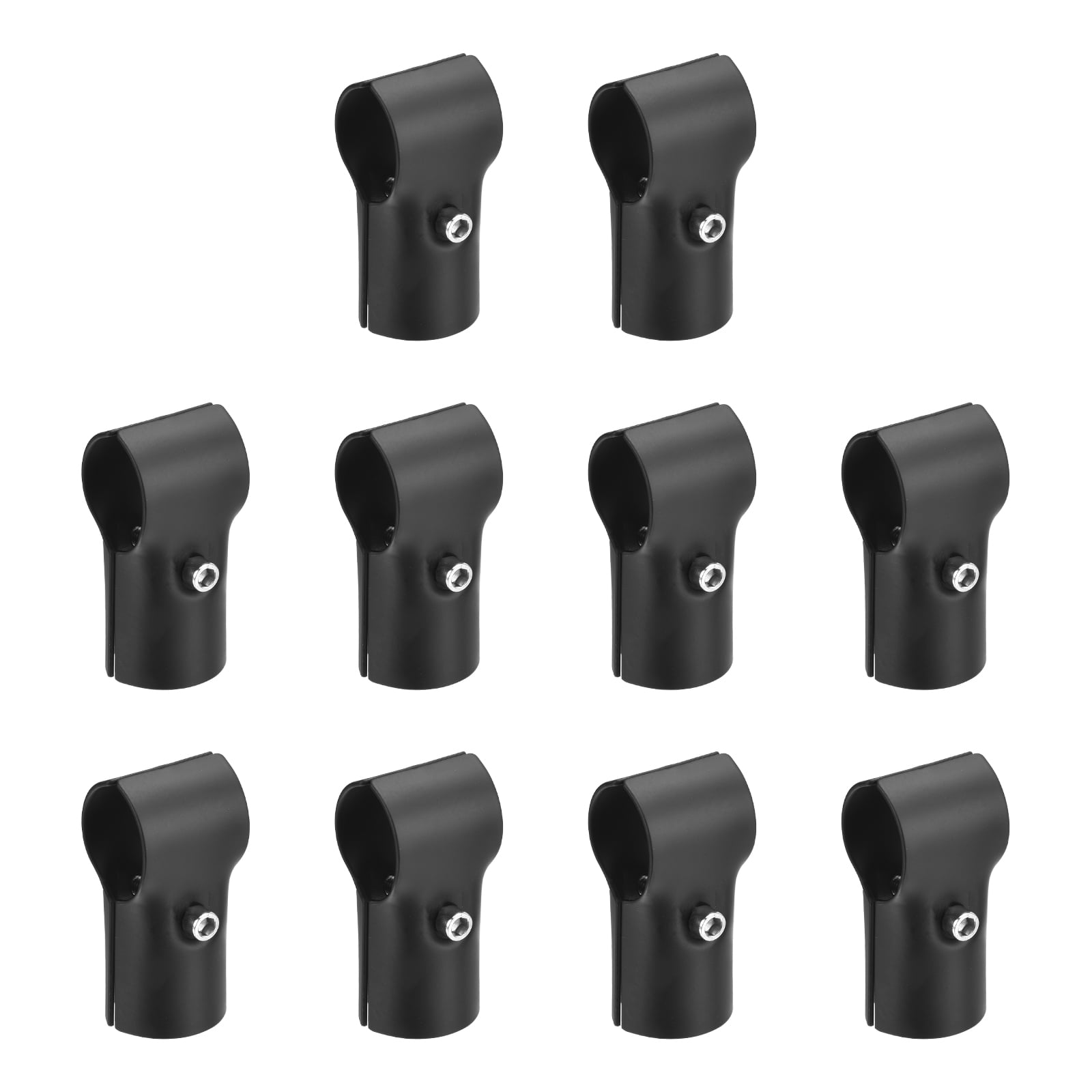 Uxcell 10Pack Structural Pipe Connector, T Pipe Clamp Connector 1-1/4 ...
