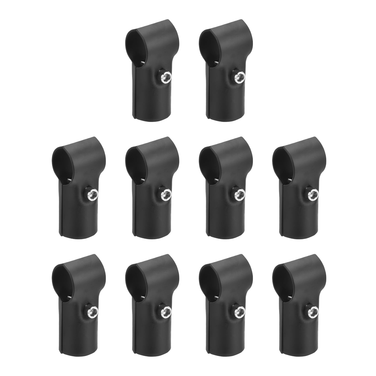 Uxcell 10Pack Structural Pipe Connector, T Pipe Clamp Connector O.D.: 1 ...