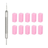 Uxcell 10Pack Watch Strap Loop 18mm Rubber Watch Holder Fastener Rings ...