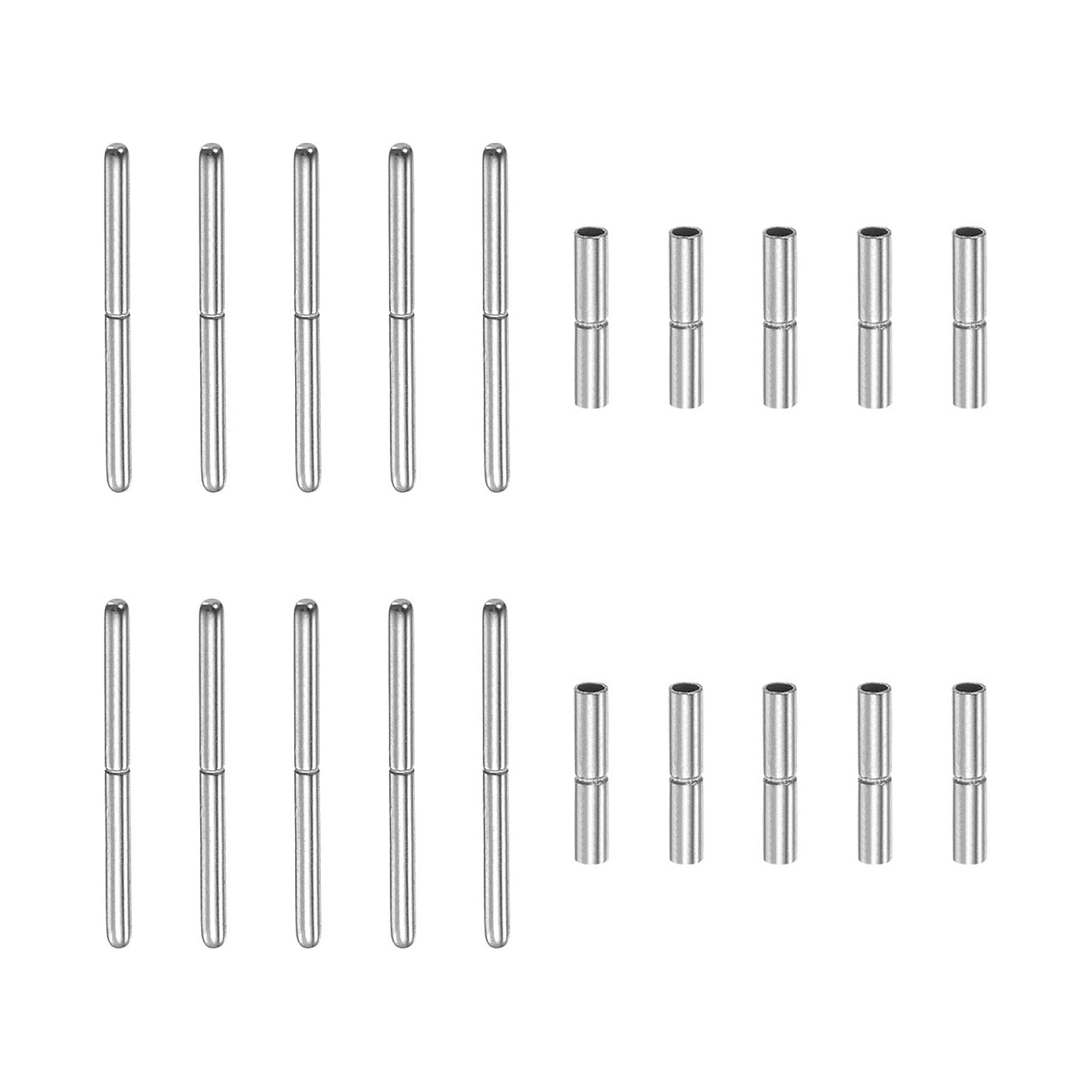 Uxcell 10Pack Watch Strap Tubes Pins, 1.2mm Tube Dia, 13mm Pin Length ...