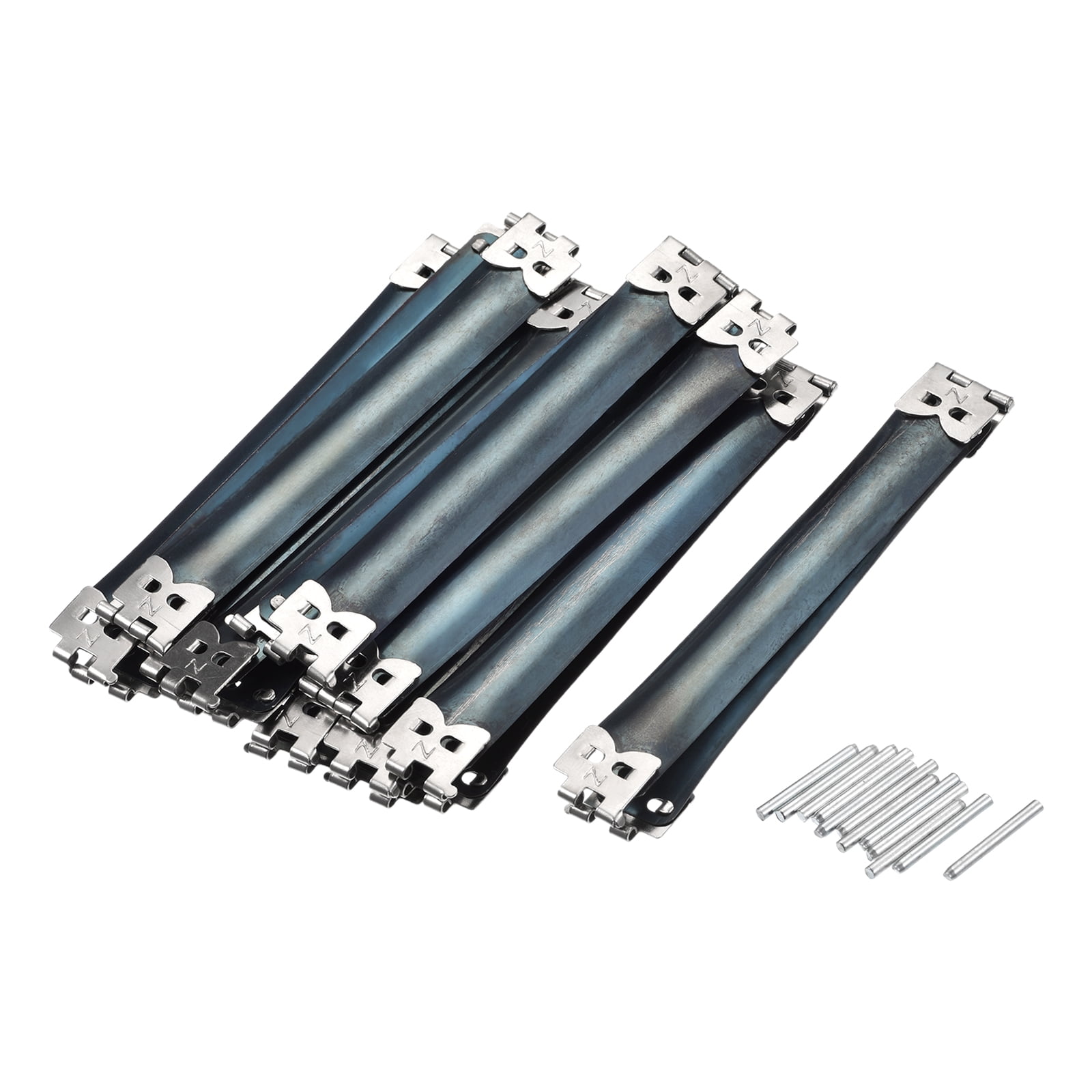 Uxcell 10Pcs 100mm Metal Internal Frame Handbag Hinge Clip for Coin Bag ...