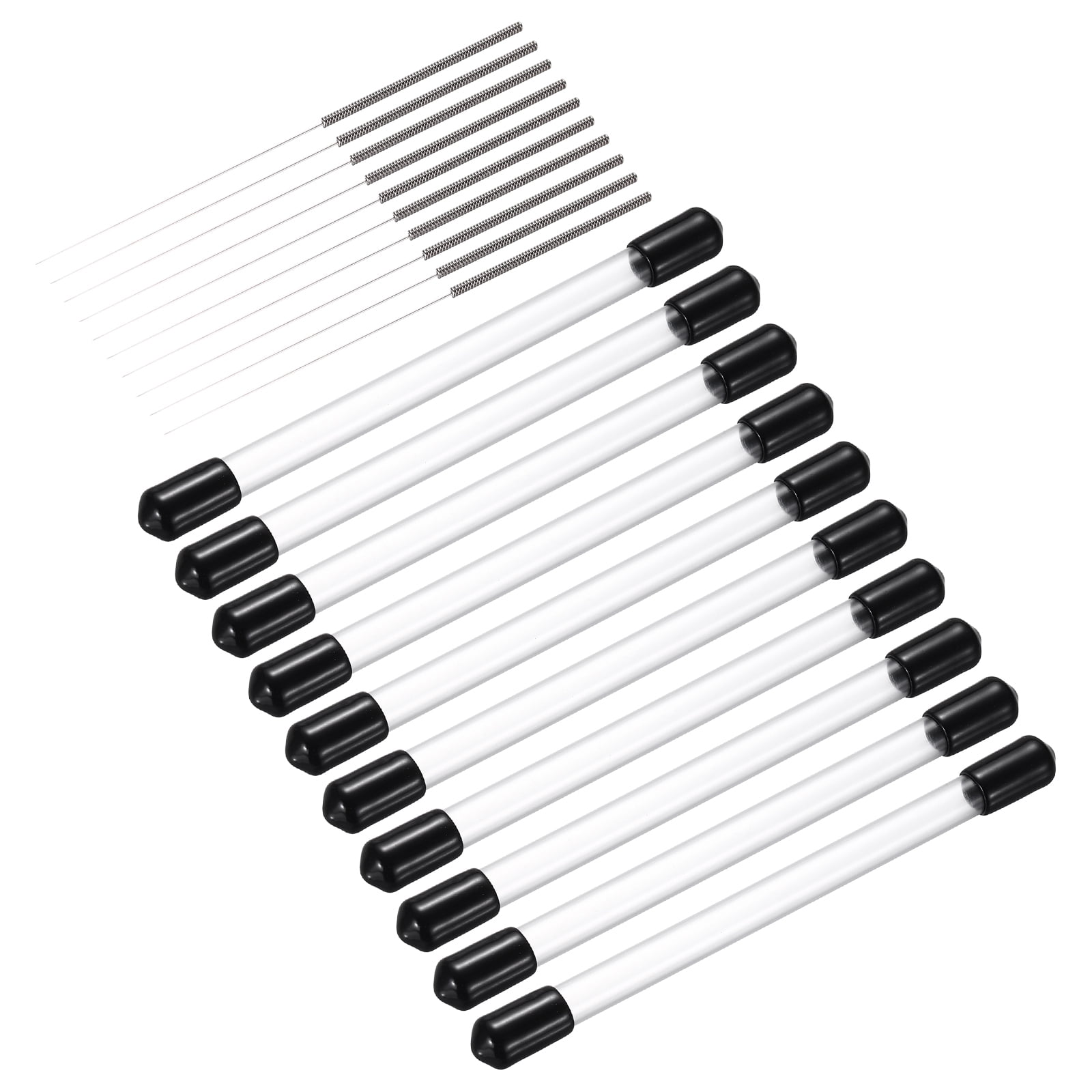 Uxcell 10Pcs 3D Printer Nozzle Cleaning Kit Precision 0.35mm Stainless ...