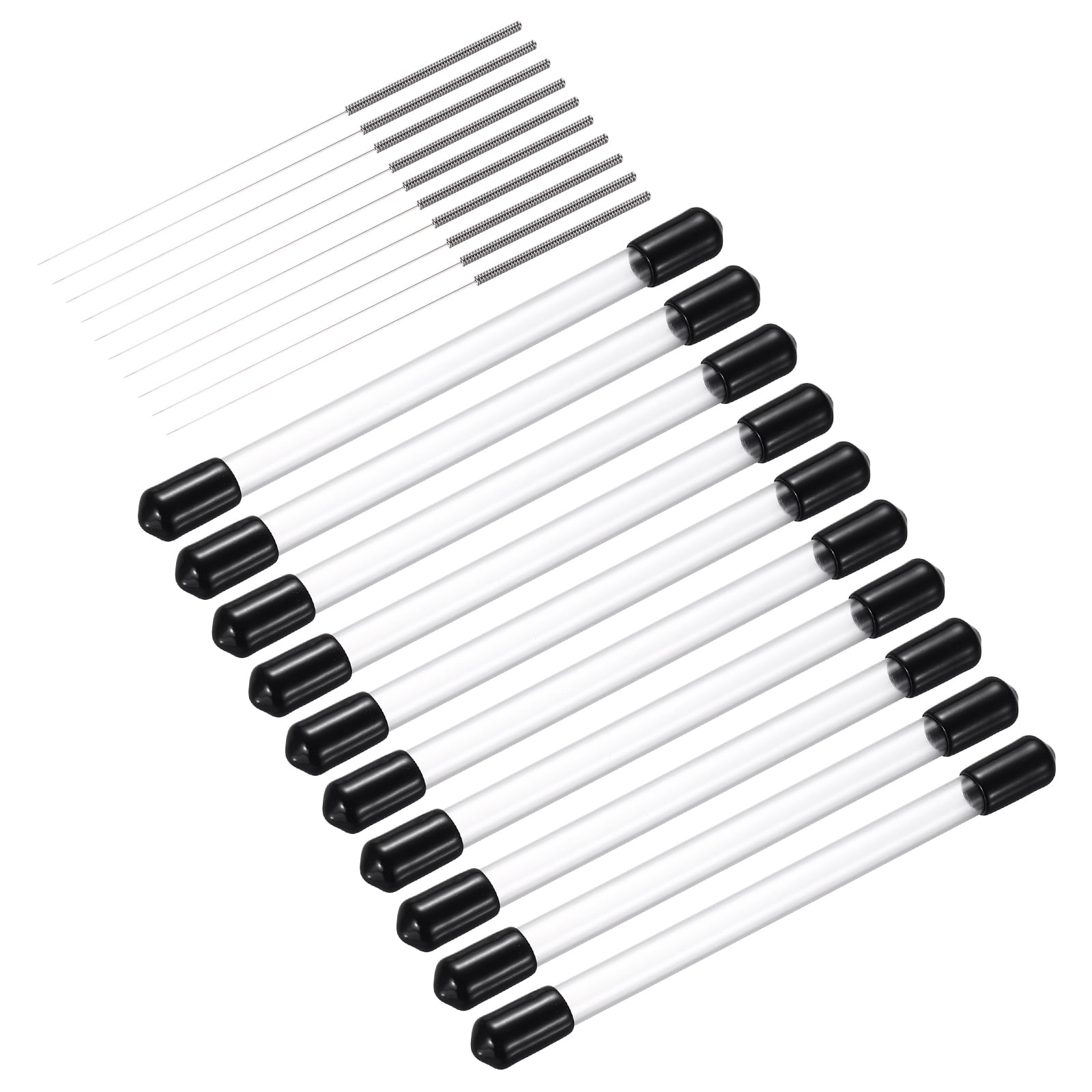 Uxcell 10Pcs 3D Printer Nozzle Cleaning Kit Precision 0.4mm Stainless ...