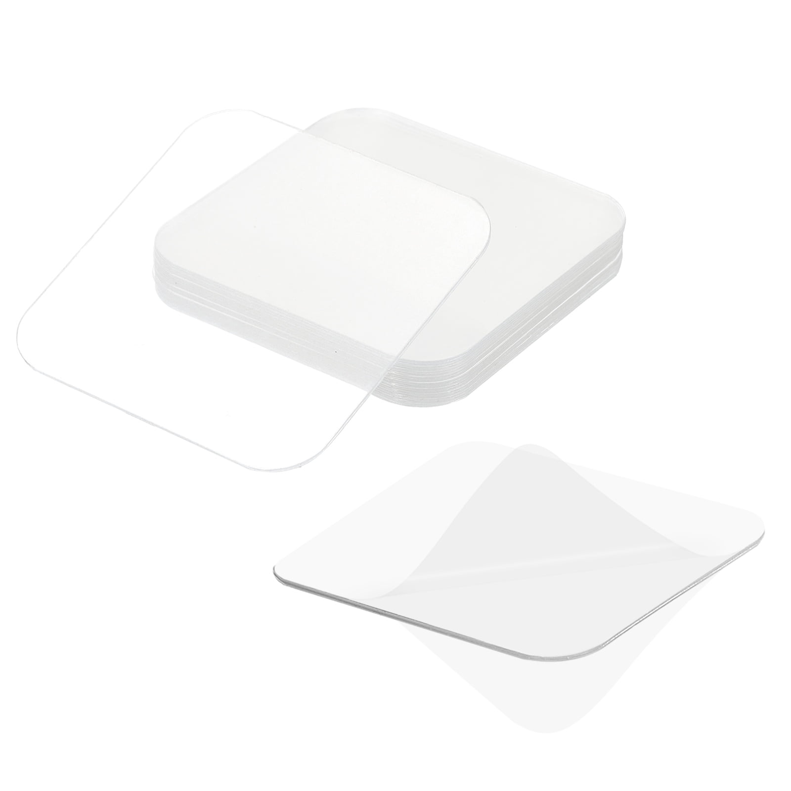 Uxcell 10Pcs Double Sided Tape Heavy Duty, Nano Clear Removable Picture ...