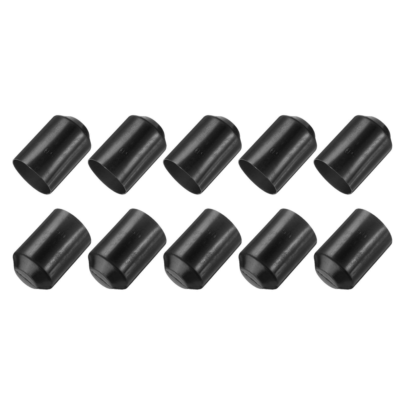 Uxcell 10Pcs Heat Shrink End Cap 50mm ID x 75mm L 3:1 Ratio Waterproof ...