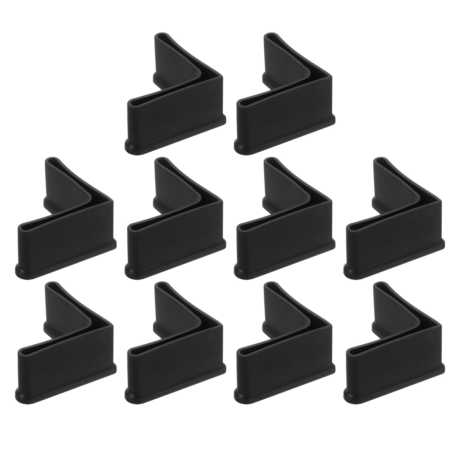 Uxcell L Shape Leg Pads, Furniture Leg Cover Protectors L Shaped ...