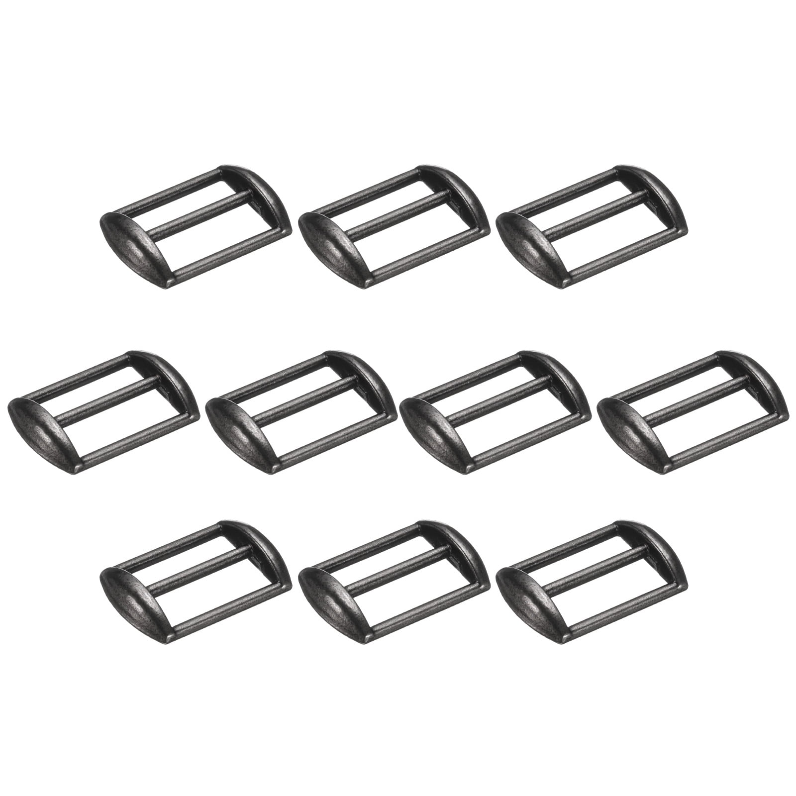 Uxcell 10Pcs Metal Baseball Cap Buckle, Adjustable Cap Strap Adjuster ...