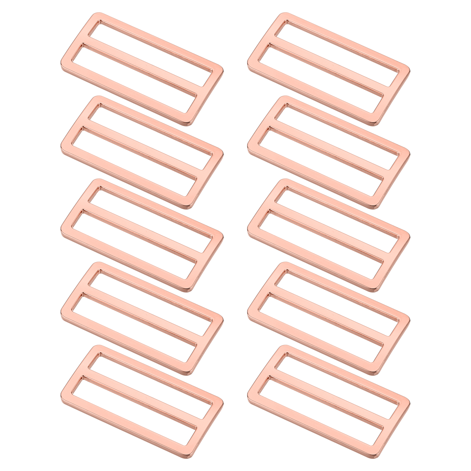 Uxcell 10Pcs Metal Slide Buckle, 2" Metal Zinc Alloy Adjustable Buckle ...