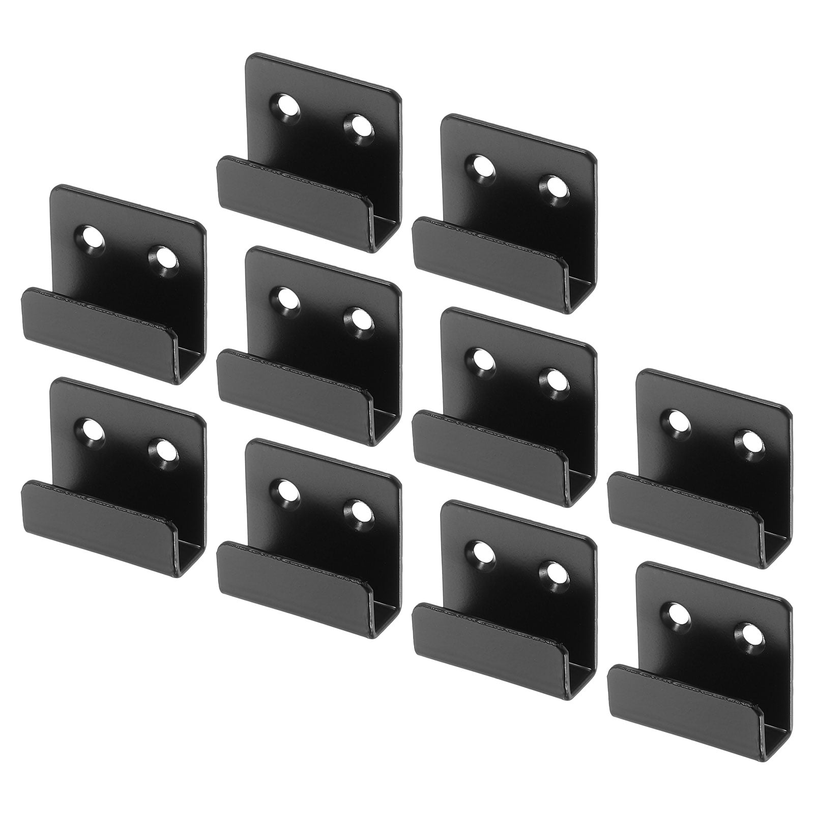Uxcell 10Pcs Mounting Bracket, 40x35mm Display Wall Hanger, Wall ...
