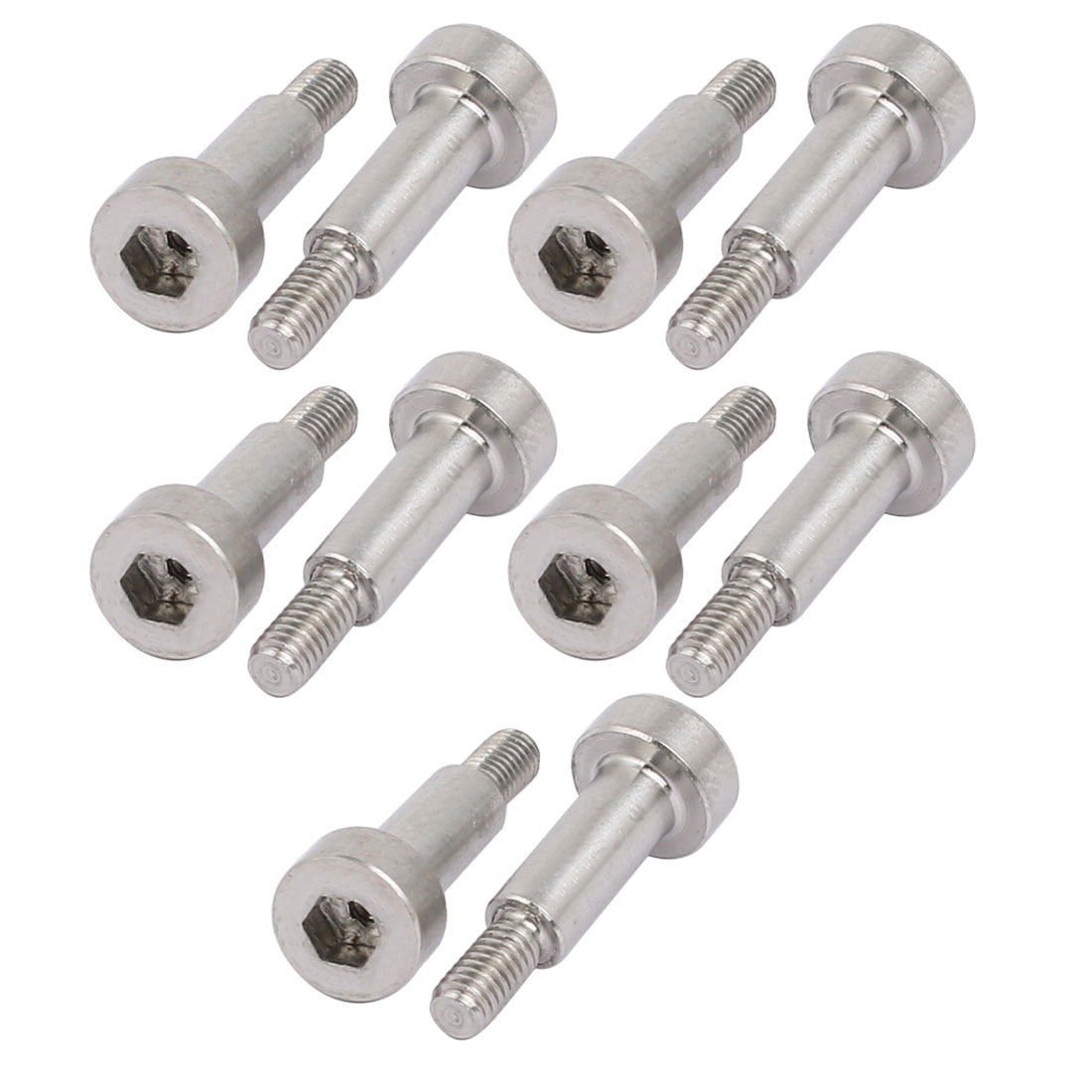 Uxcell 10Pcs Shoulder Bolt 4mm Shoulder Dia 10mm Shoulder Length M3 ...