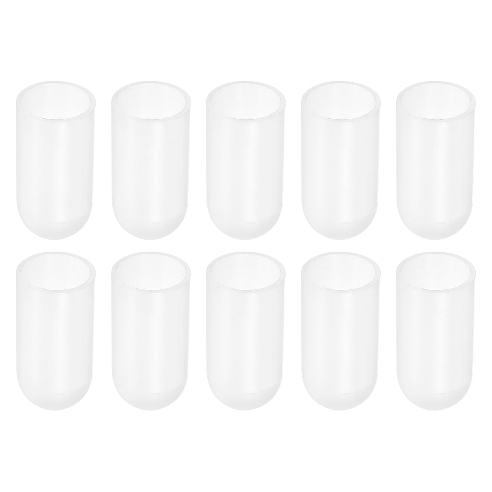 Uxcell 10Pcs Silicone End Caps, 24mm(15/16") ID 38mm(1-1/2") Height ...