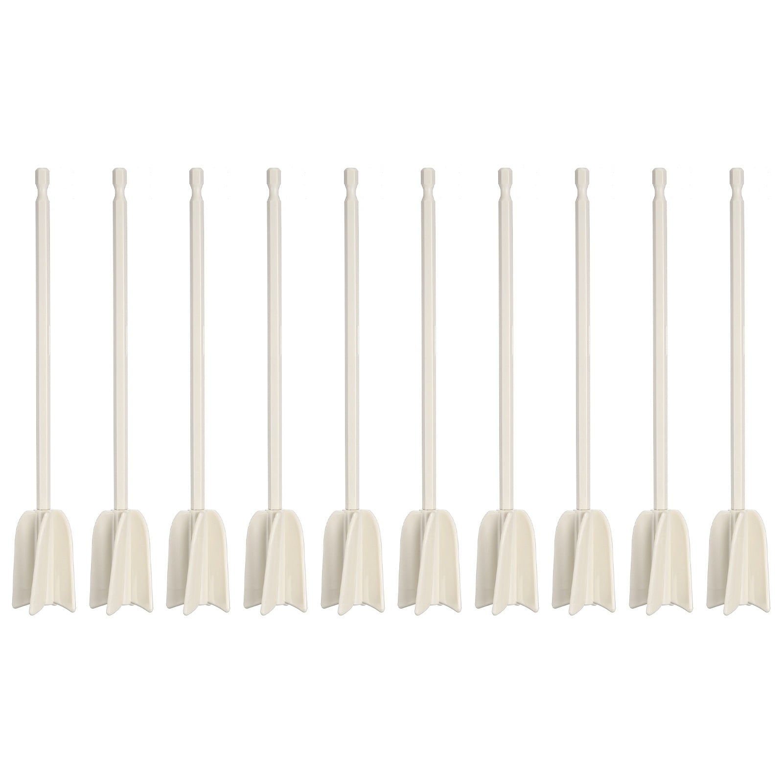 Uxcell 10Pcs Silicone Resin Mixer Paddles, 8.7" ABS Plastic Paint ...