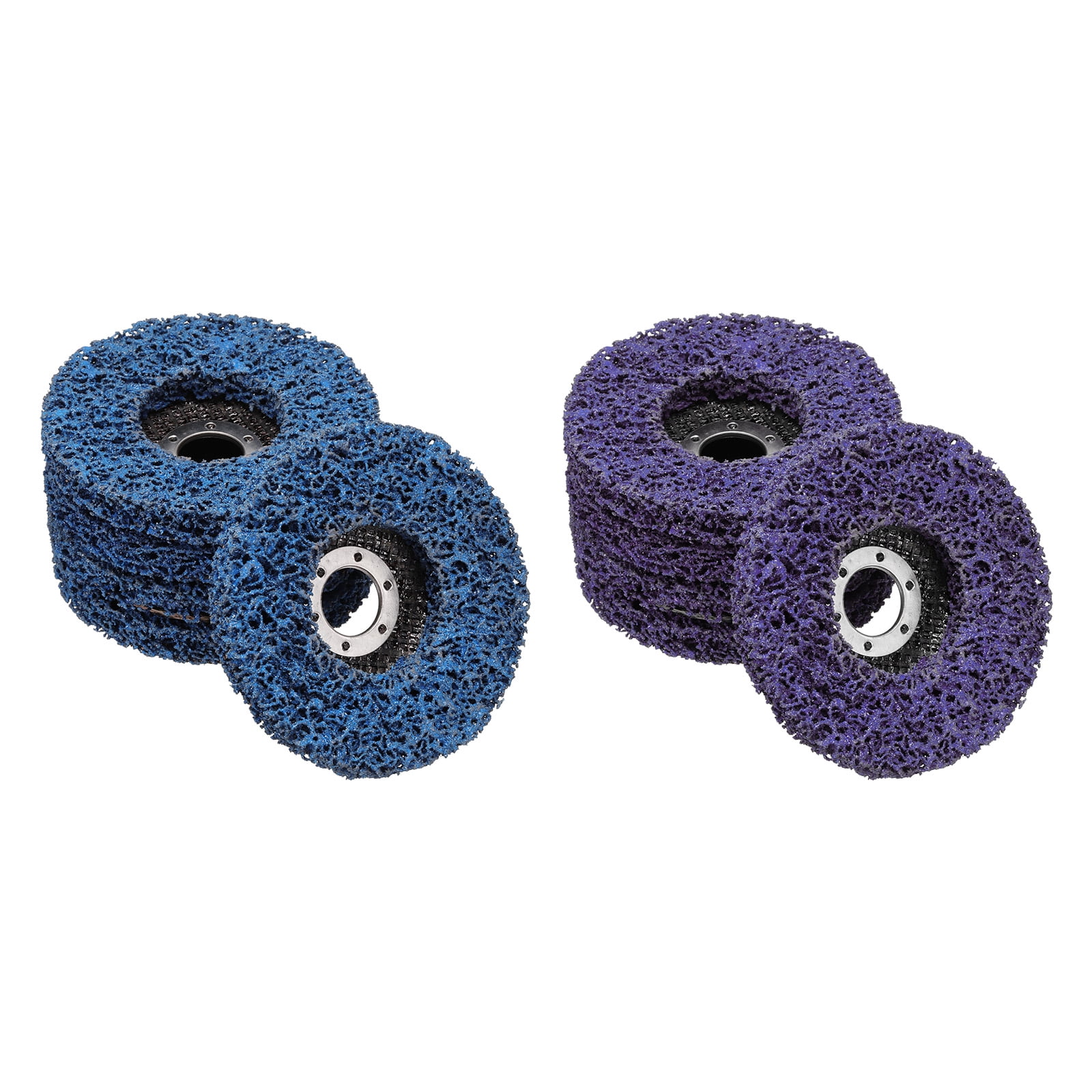 Uxcell 10Pcs Strip Discs Stripping Wheels Set 4.5"x7/8" for Angle ...