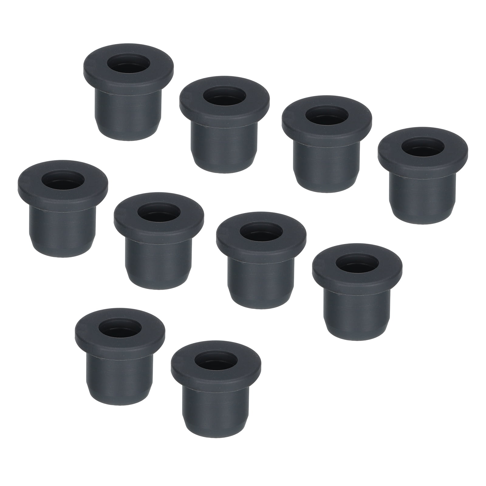 Uxcell 10Pcs T Type Rubber Grommet Mount Dia 11mm 14x7x11mm Seal ...