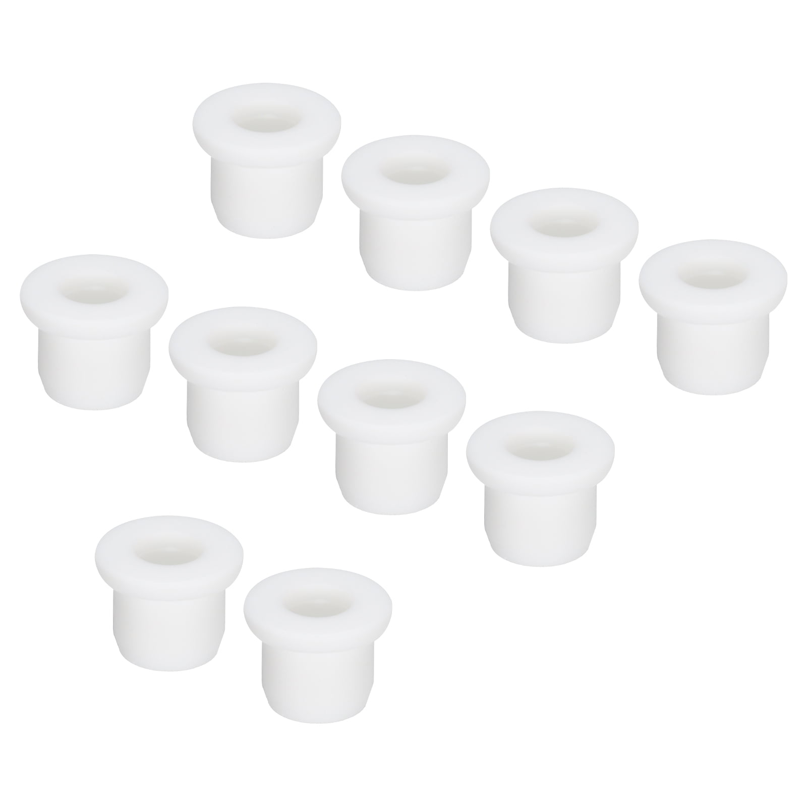 Uxcell 10Pcs T Type Rubber Grommet Mount Dia 11mm 14x7x11mm Seal ...