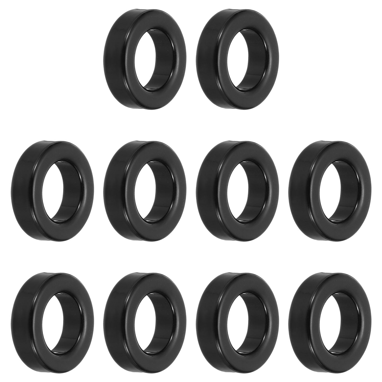 Uxcell 10Pcs Toroid Core, 23x36x13mm Iron Ferrite Chokes Ring Toroidal ...