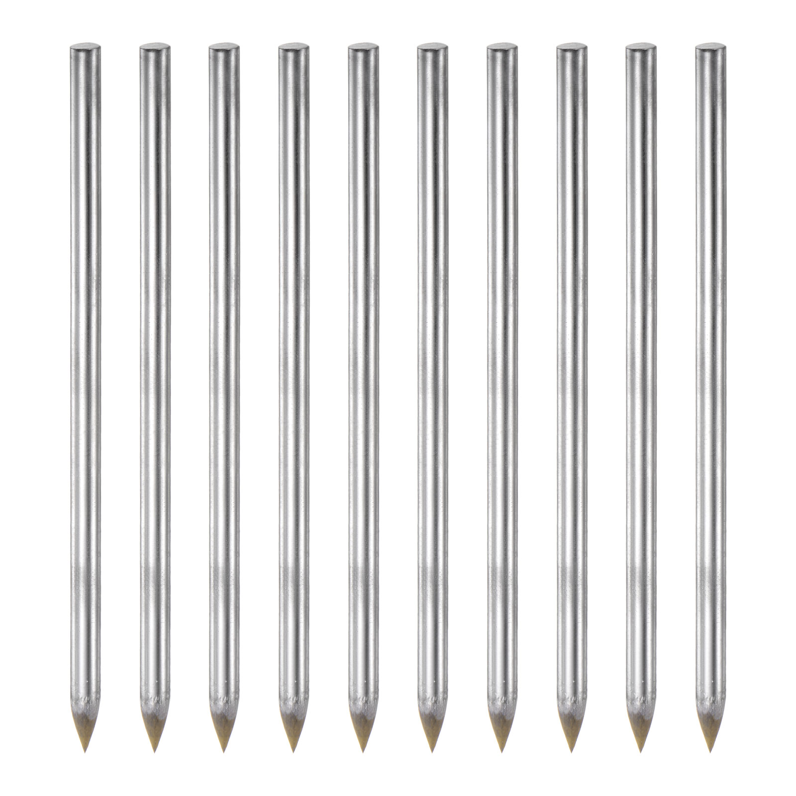 Uxcell 10Pcs Tungsten Carbide Tip Scriber Medium Alloy Etching Engraving Pen for Metal Glass ...