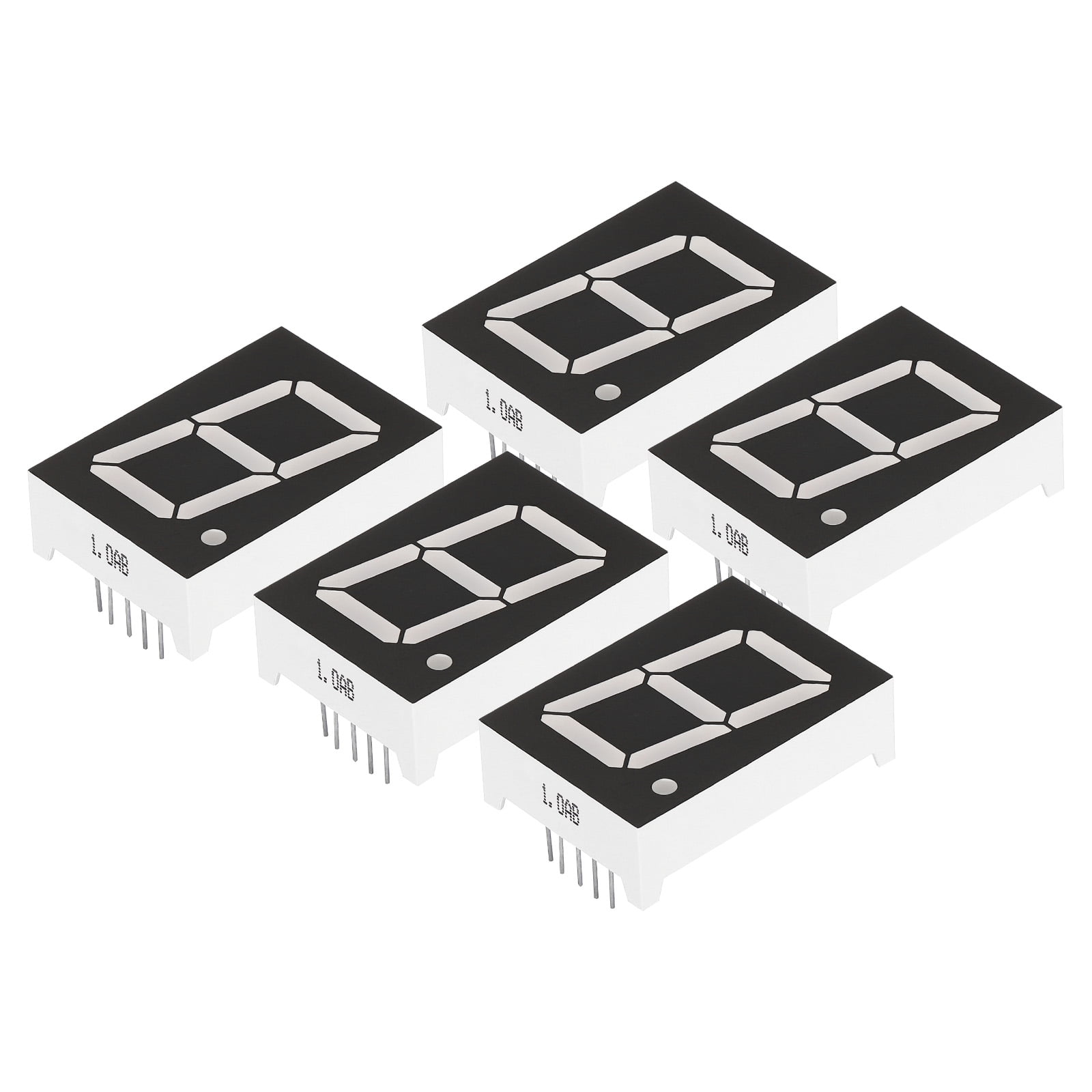 Uxcell 10Pin 0.9"x1.3"x0.4" Common Cathode 3.3V LED Display Digital ...
