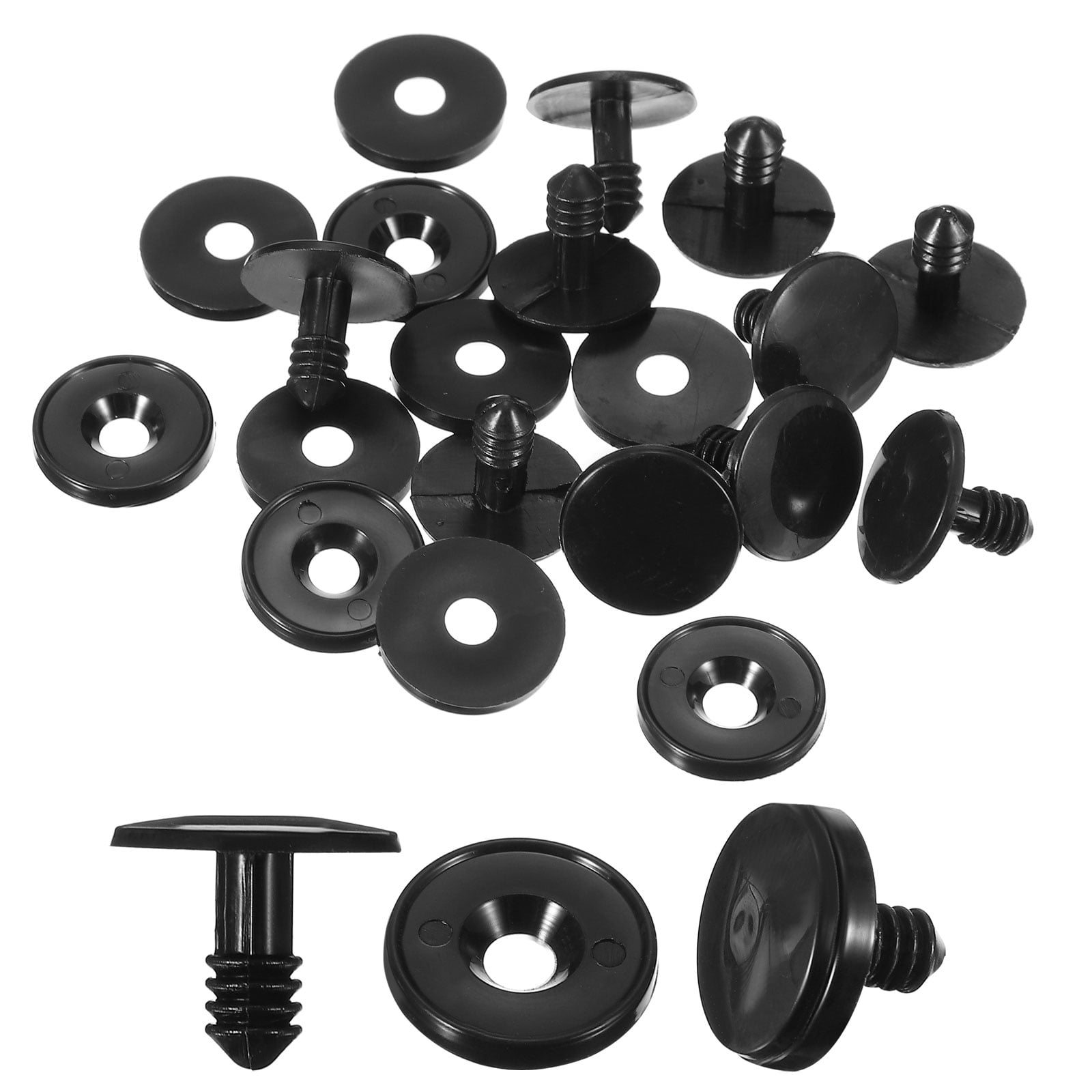 Uxcell 10Set 20mm 13/16" Doll Joints, Plastic Removable Animal Joints ...