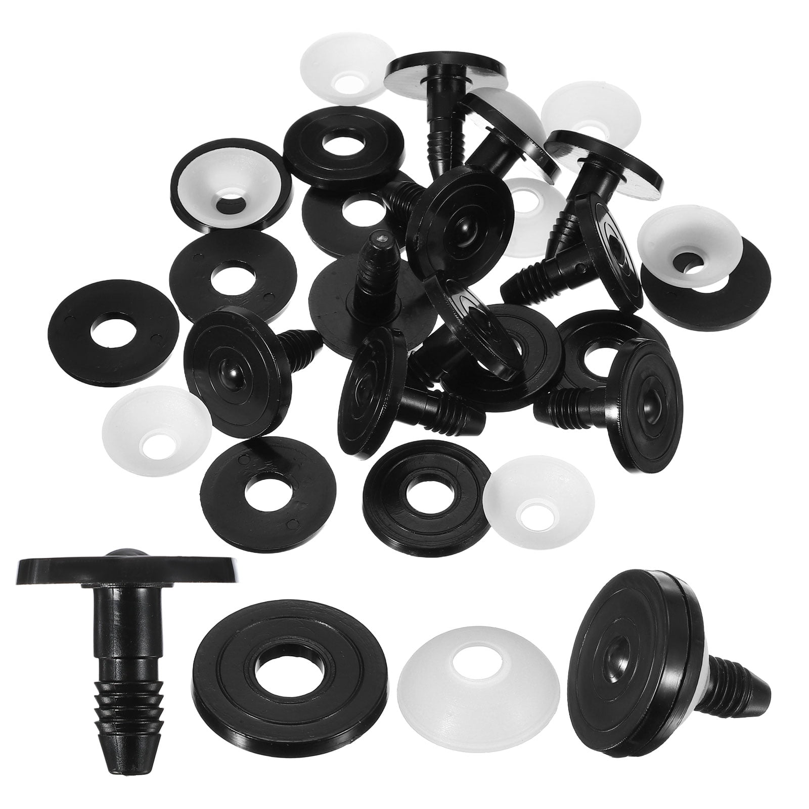 Uxcell 10Set 35mm 1-3/8" Doll Joints, Plastic Removable Animal Joints ...