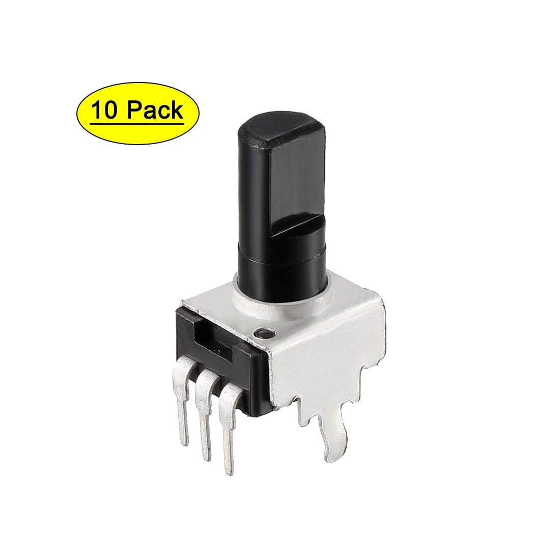Uxcell 10k ohm Single Turn Rotary Film Potentiometer Variable Resistors ...