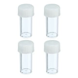 Uxcell 10mL Plastic Sample Cups Sample Containers Leak Proof Screw Cap ...