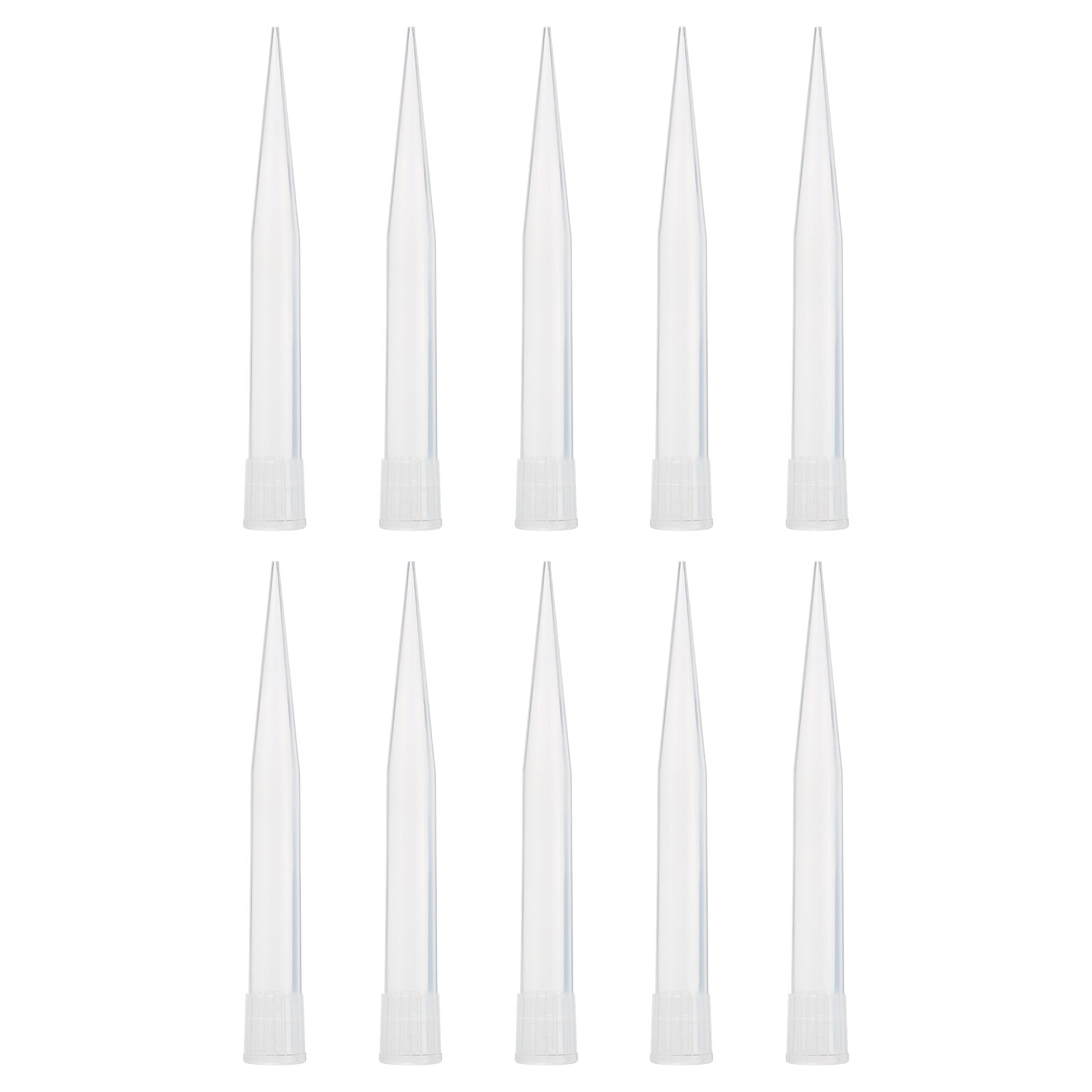 Uxcell 10ml Pipette Tips, 100 Pcs Plastic Autoclavable Universal Wide ...