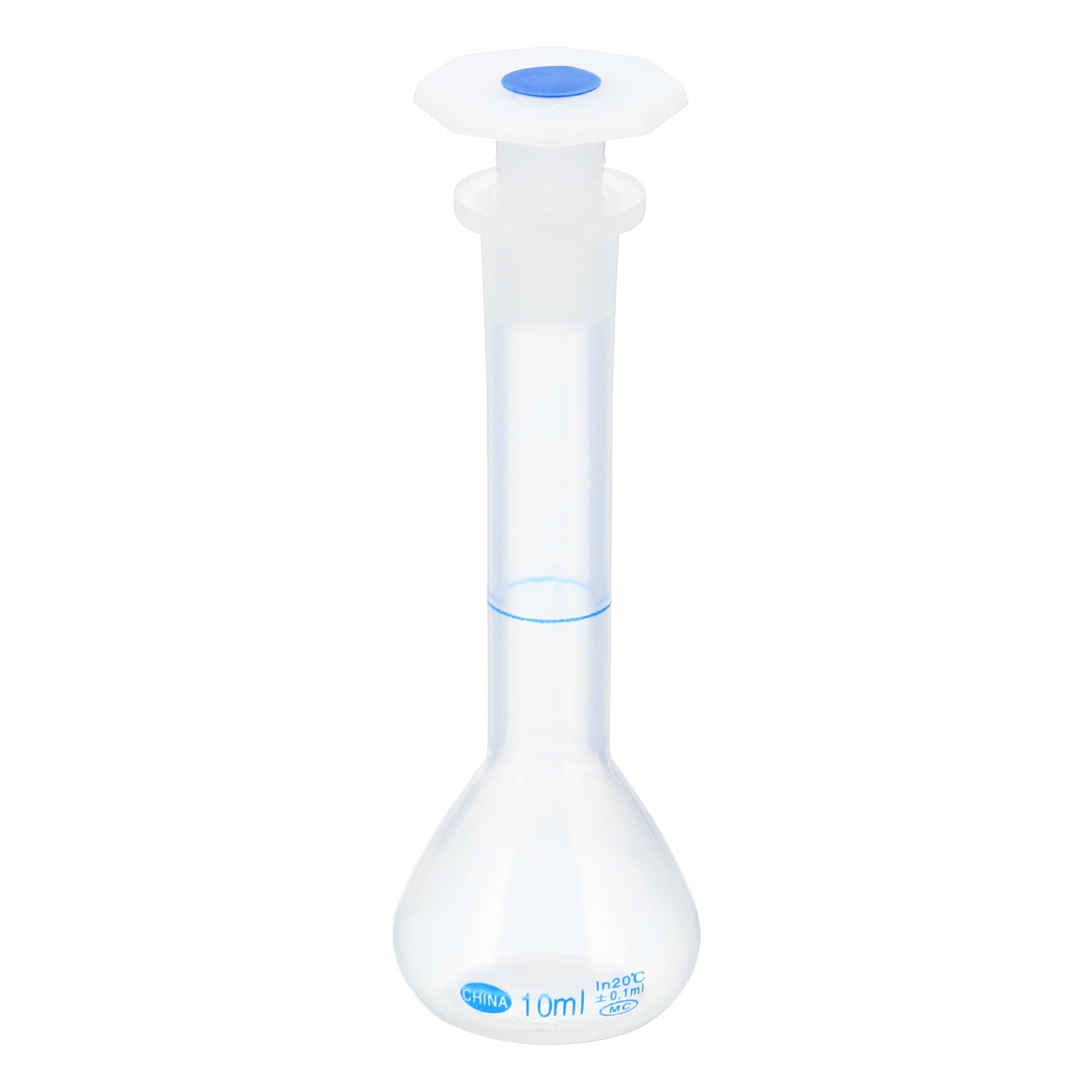 Uxcell 10ml Tolerance 0.3ml Polypropylene Graduated Volumetric Flask ...