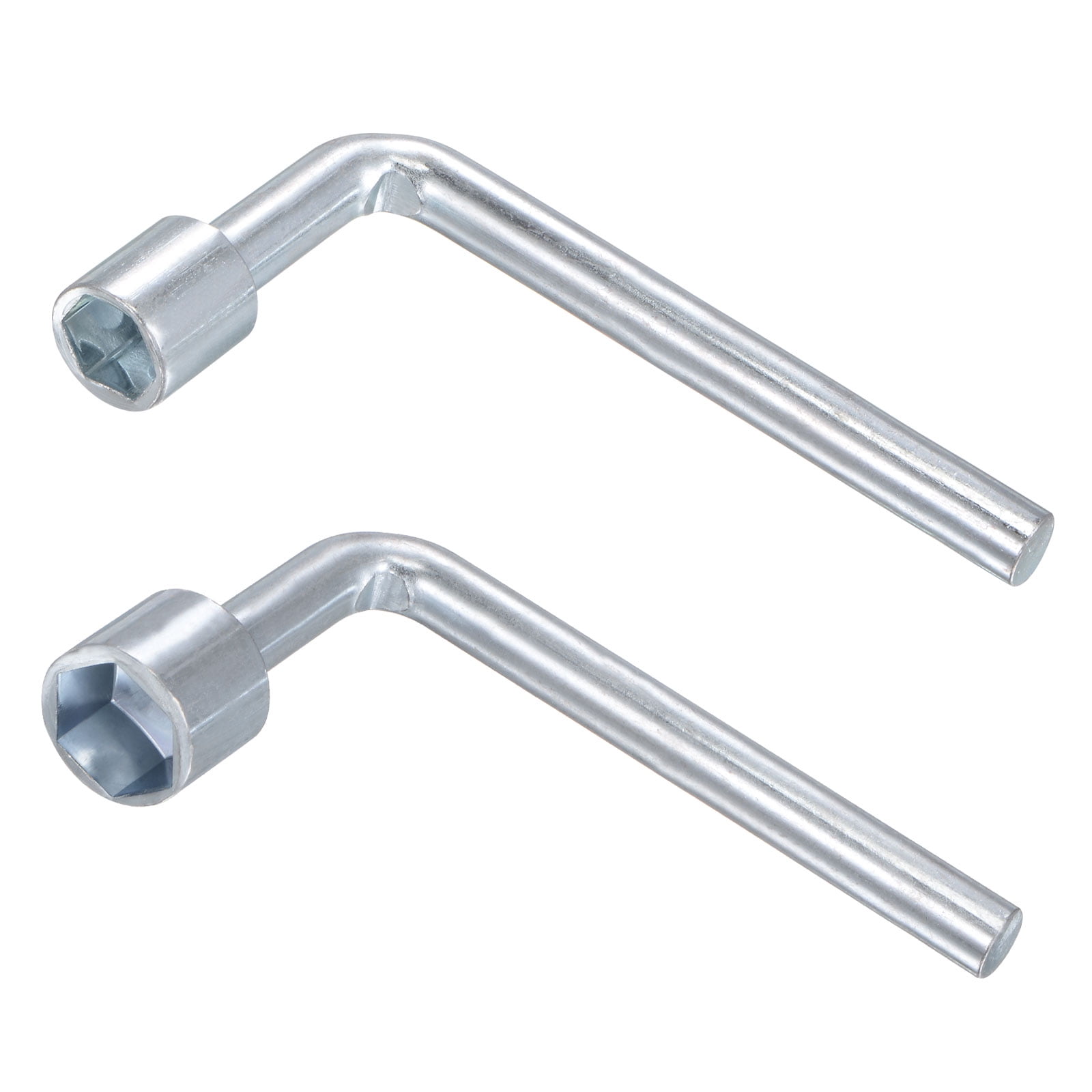 Uxcell 10mm & 13mm Metric L Shaped Angled Open Hex 6 Point Socket ...