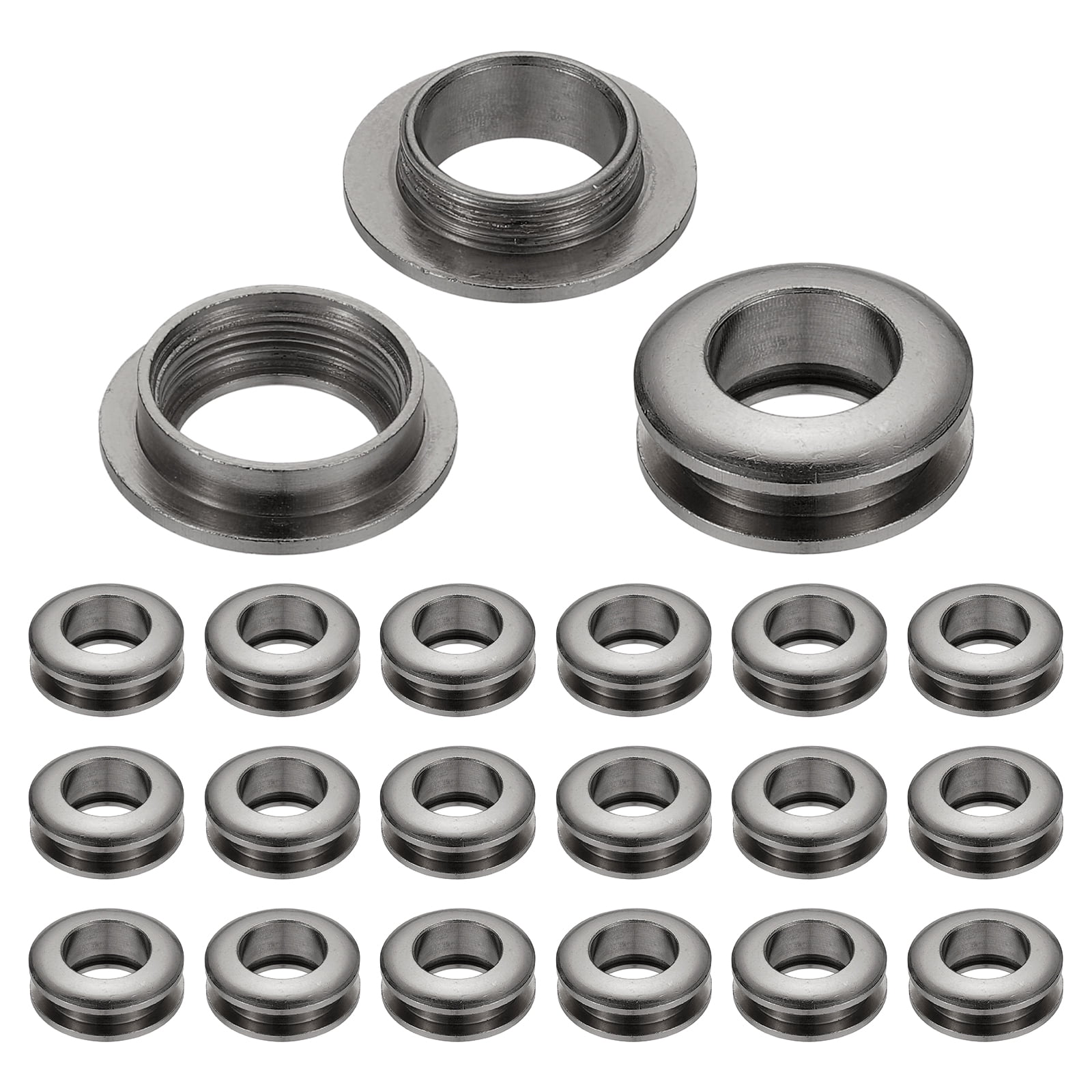 Uxcell Grommets Solid Brass Hole Eyelets Bags Garment Shoe Clothes ...