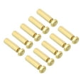 Uxcell 10mm+3mm M2 Standoff Screws 100 Pack Brass Hex Standoffs Nuts ...