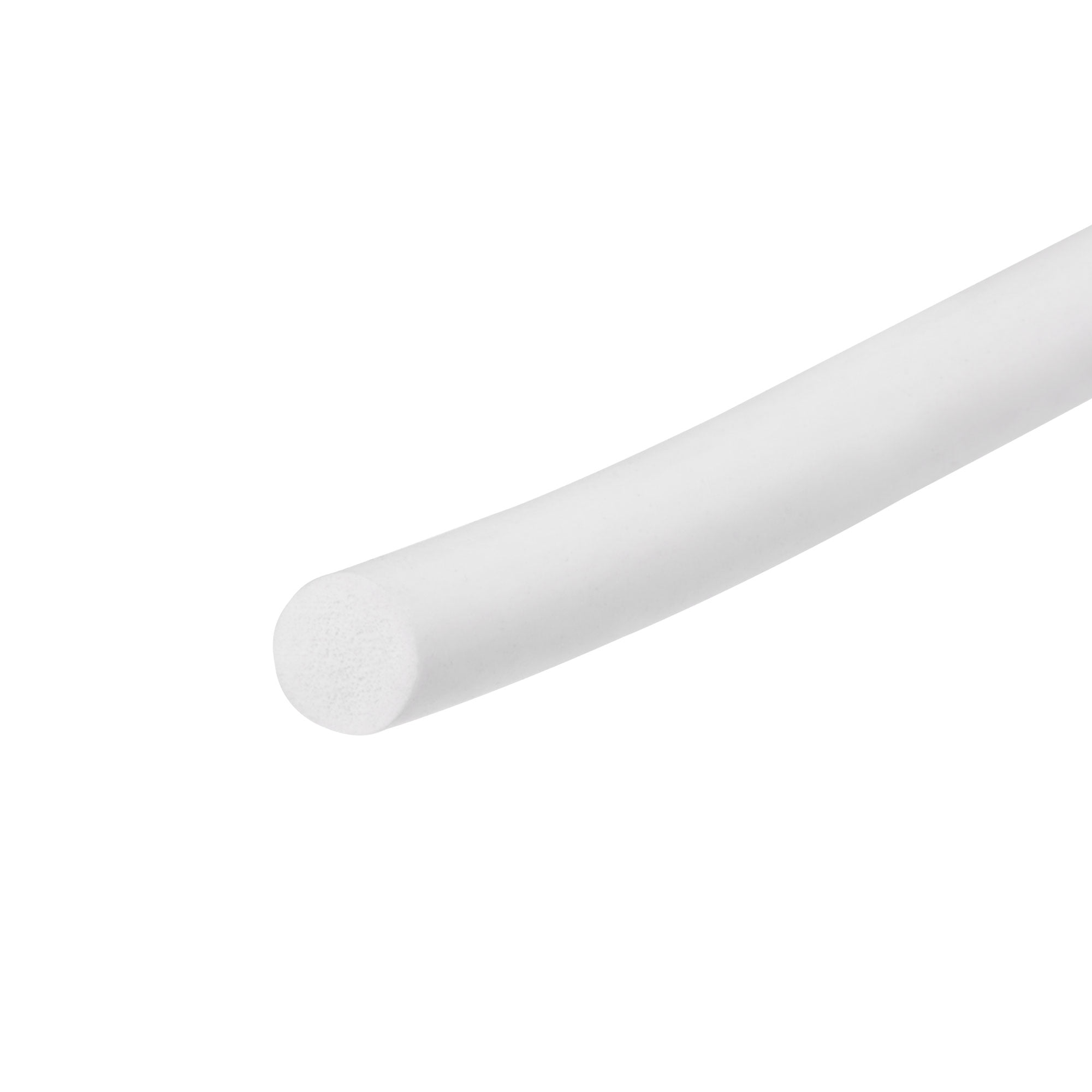 Uxcell 10mm 6.6ft White Soft Silicone Bending Insert Tube for Rigid ...