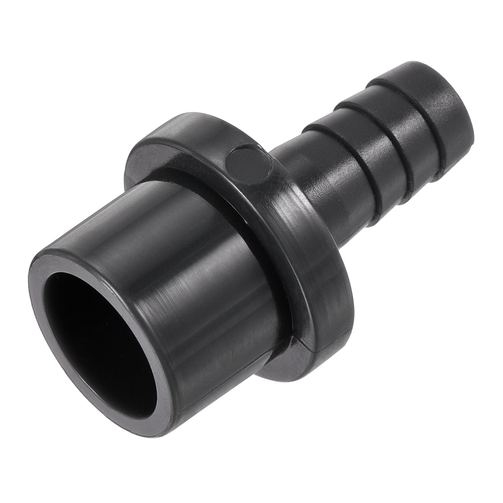 Uxcell Barbed OD Spigot Straight Pipe Fitting Quick Connector Black ...