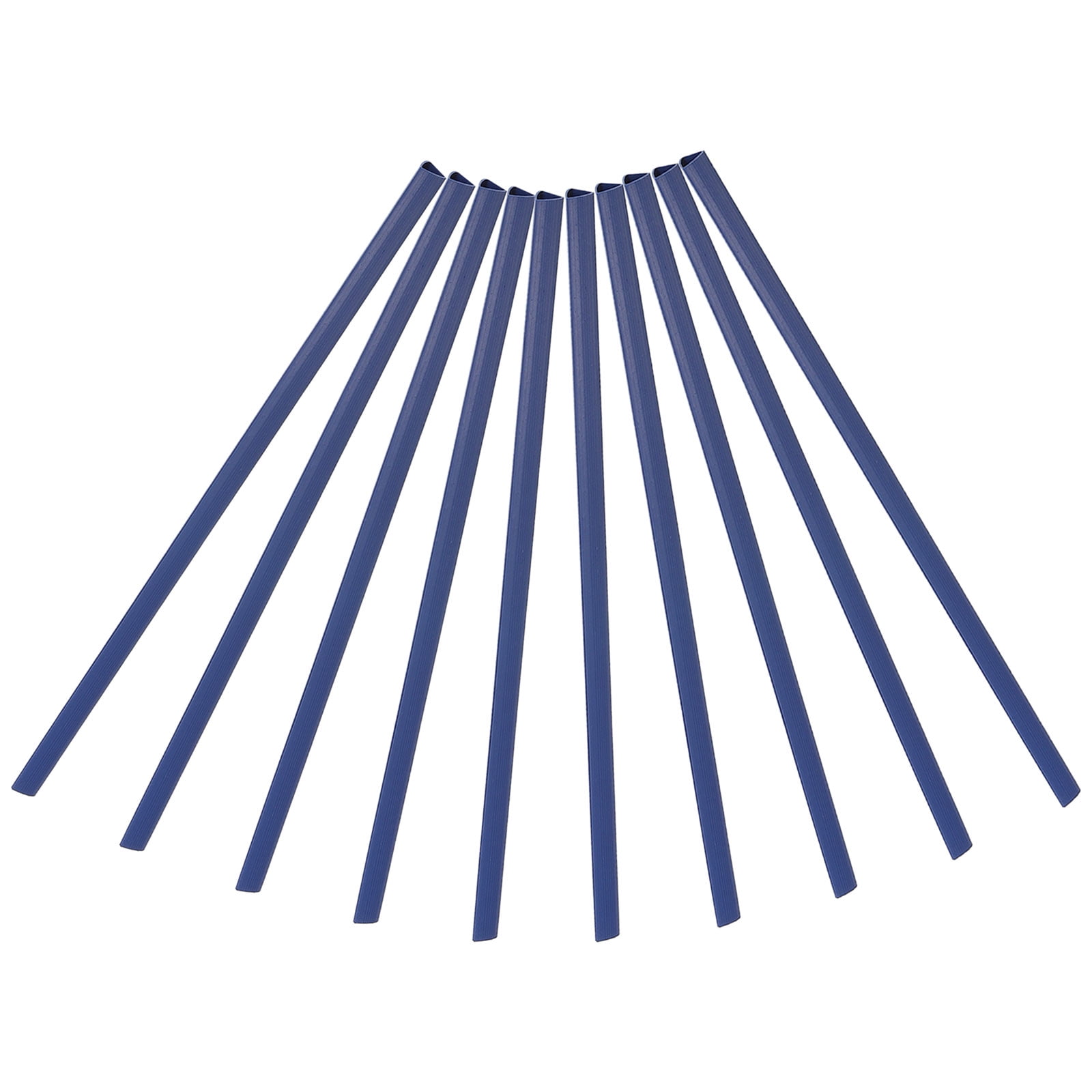 Uxcell 10mm Binding Bars, 10 Pcs Plastic Binding Bars Slide Grip 70 ...