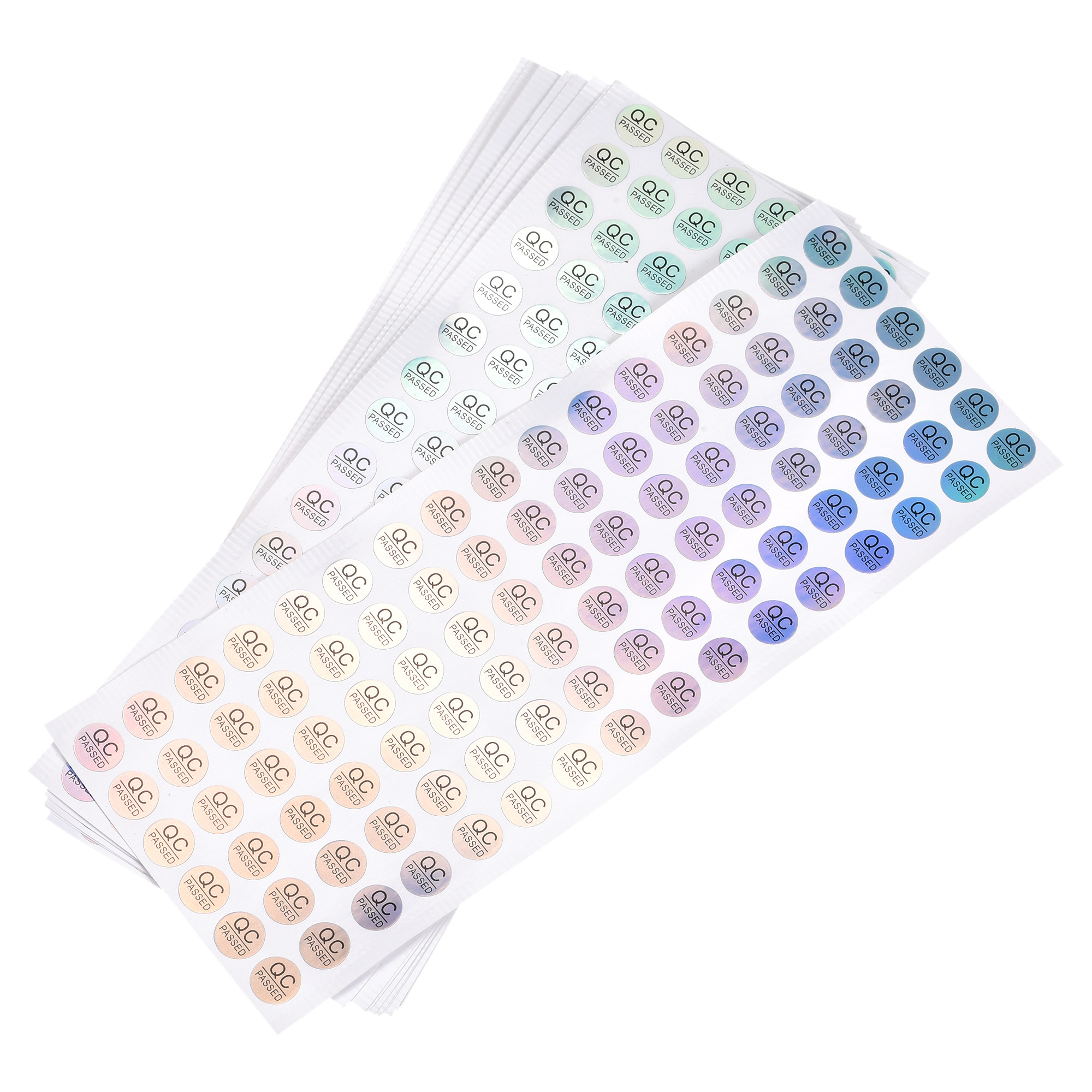 Uxcell 10mm Color Coding Label QC PASSED Mark for Industry Items Gray ...