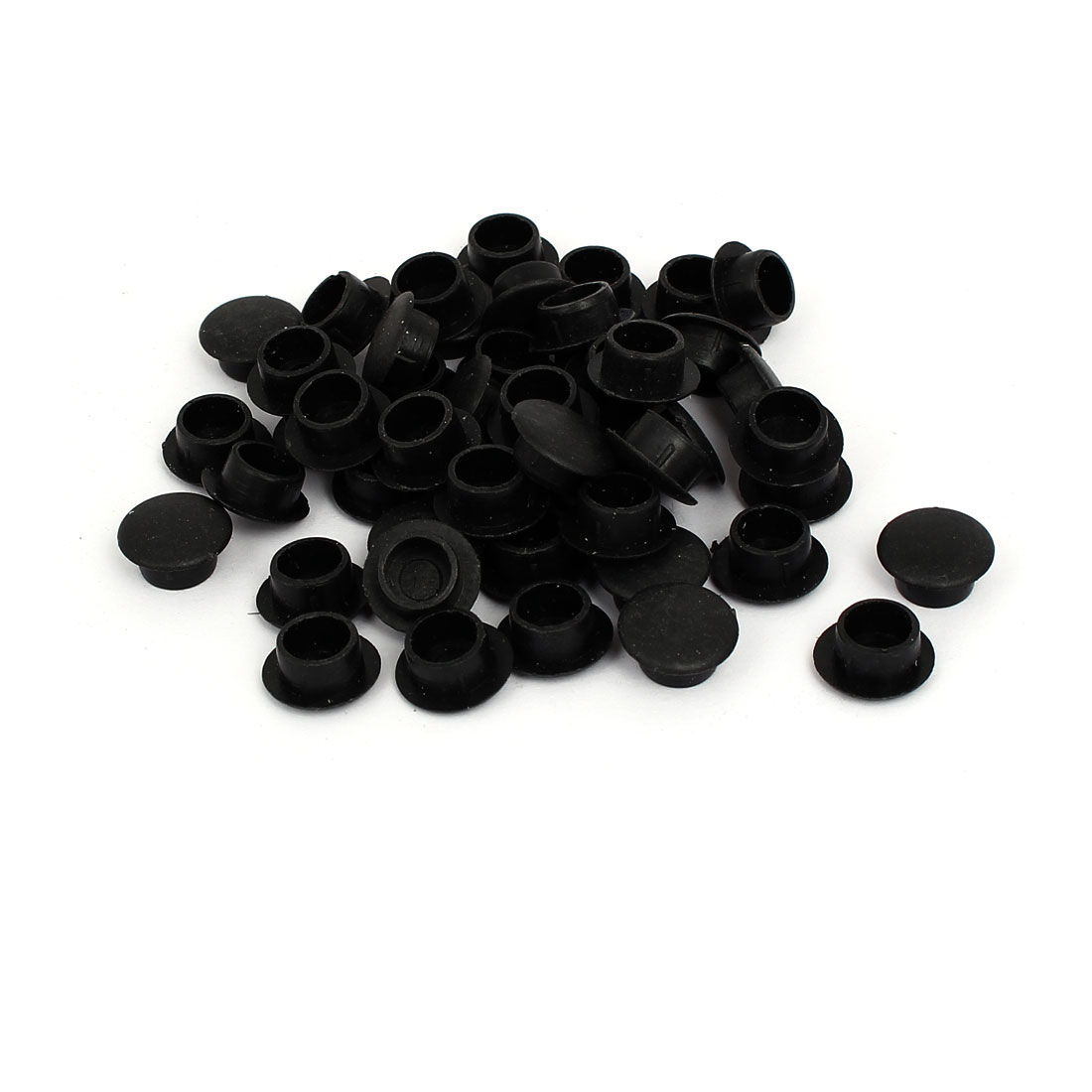 Uxcell 10mm Dia Plastic Straight Line Screw Cap Covers Hole Plugs Lids ...