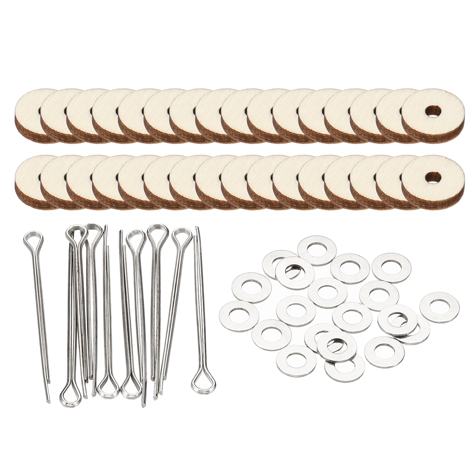 Uxcell 10mm Doll Joints, 16 Set Removable Cotter Pin Joints Connector ...