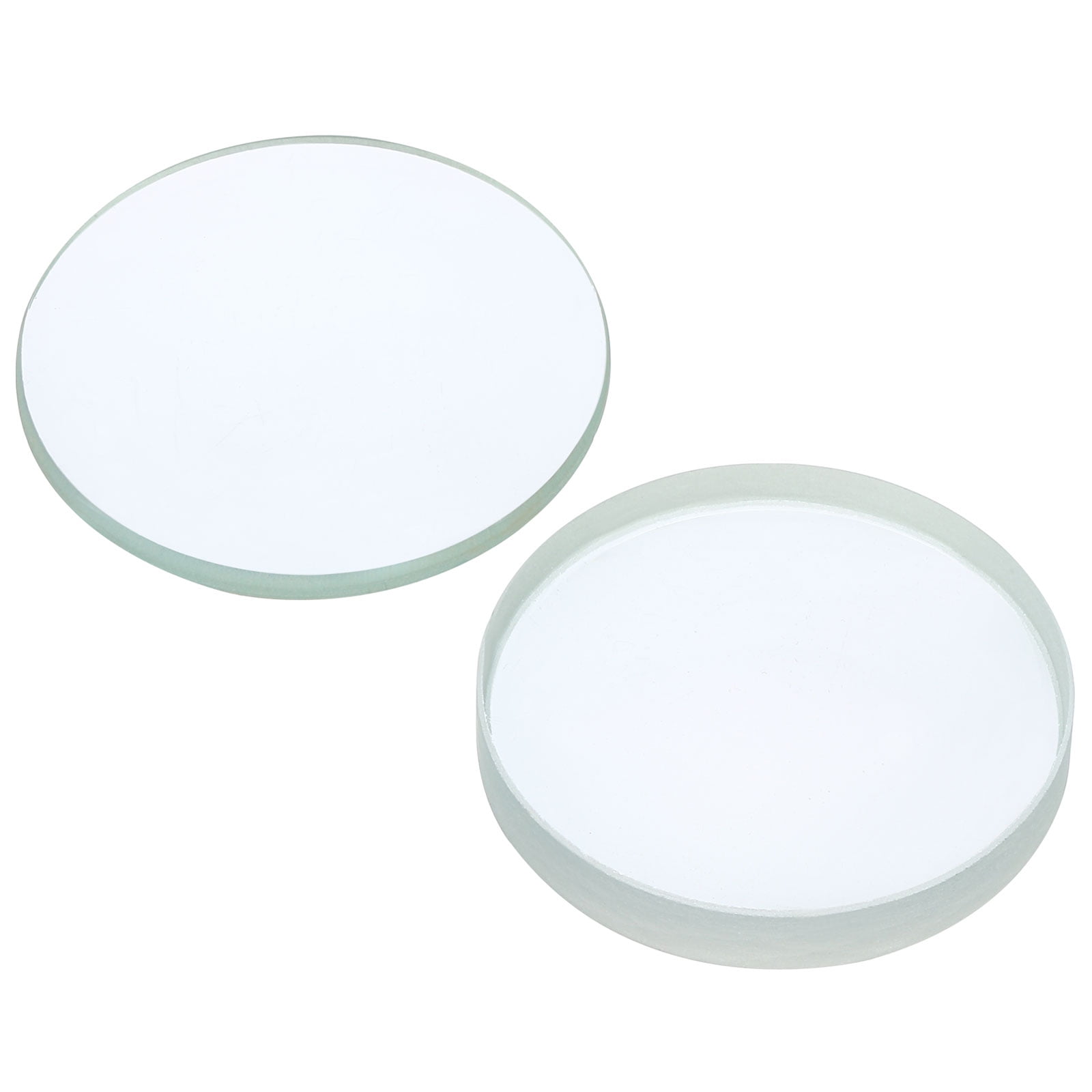 Uxcell 10mm Focal Length Double Convex and Concave Lens Set, Glass ...