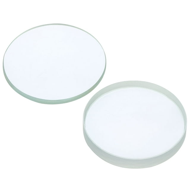 Uxcell 10mm Focal Length Double Convex and Concave Lens Set, Glass ...