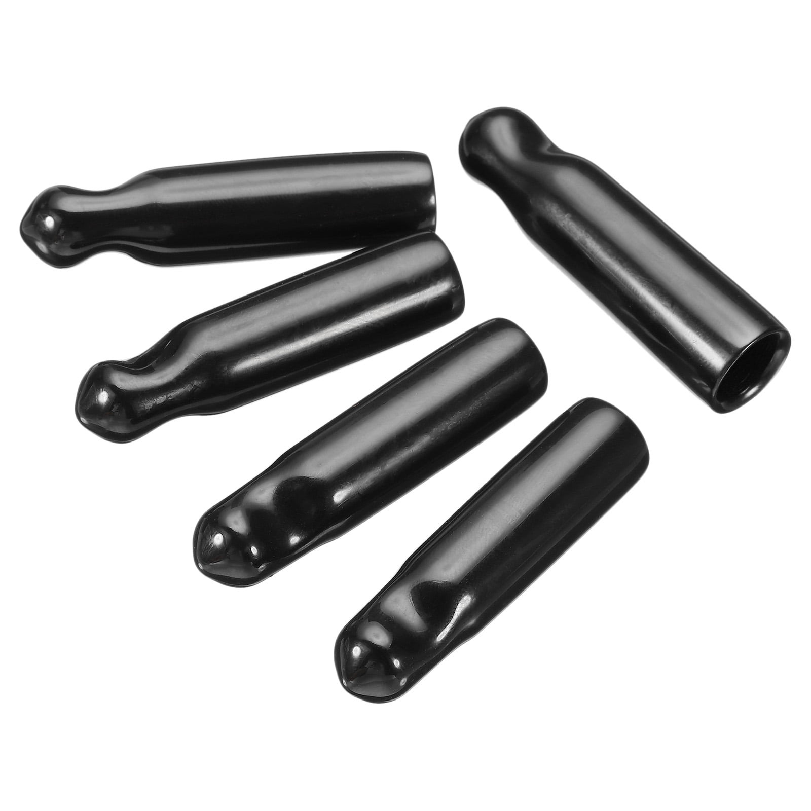 Uxcell 10mm ID Rubber Round Bottle Pour Caps Pourer Spout Dust Cover ...