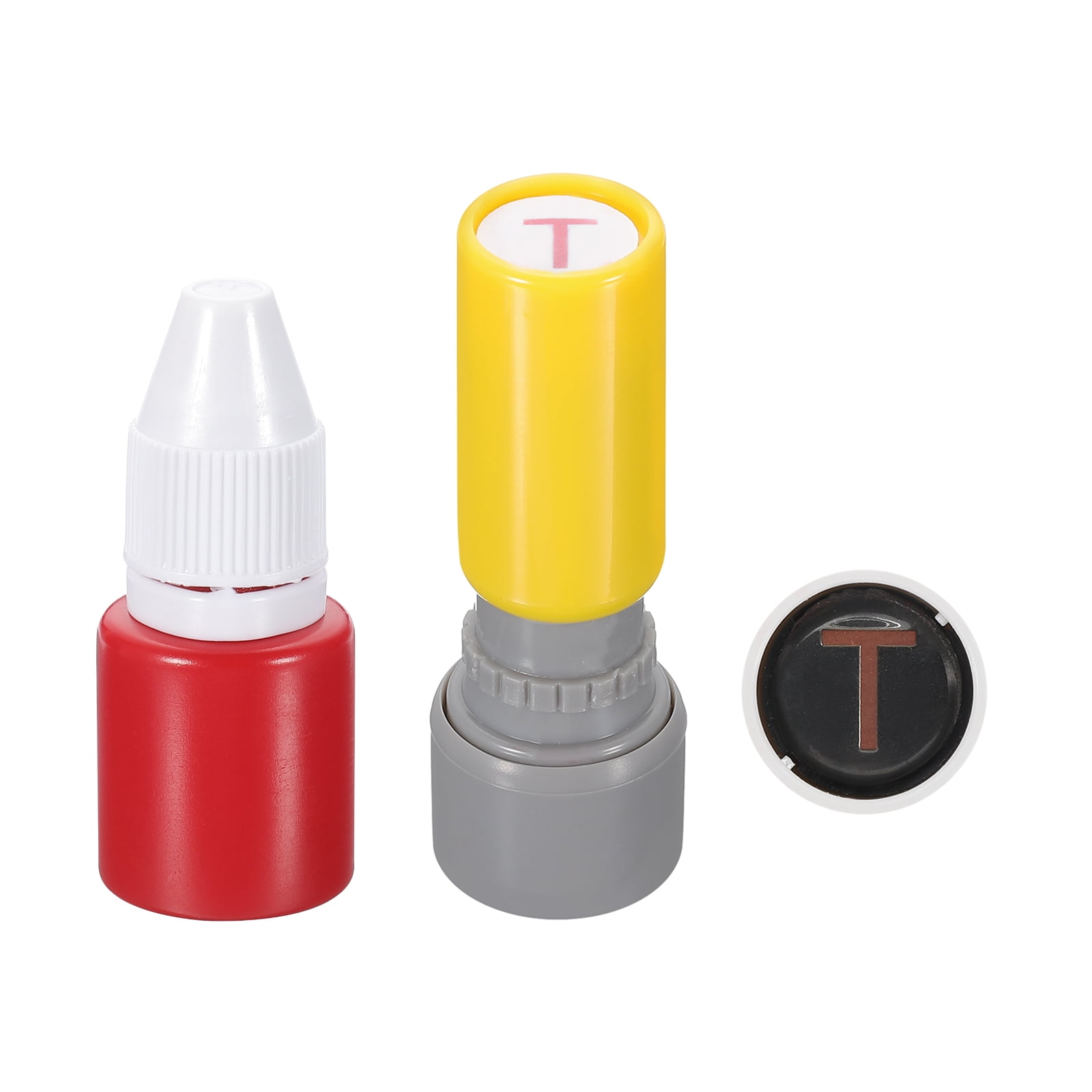 Uxcell 10mm Letter Stamps, U-Alphabet Stamps Mini Self Inking Stamps ...