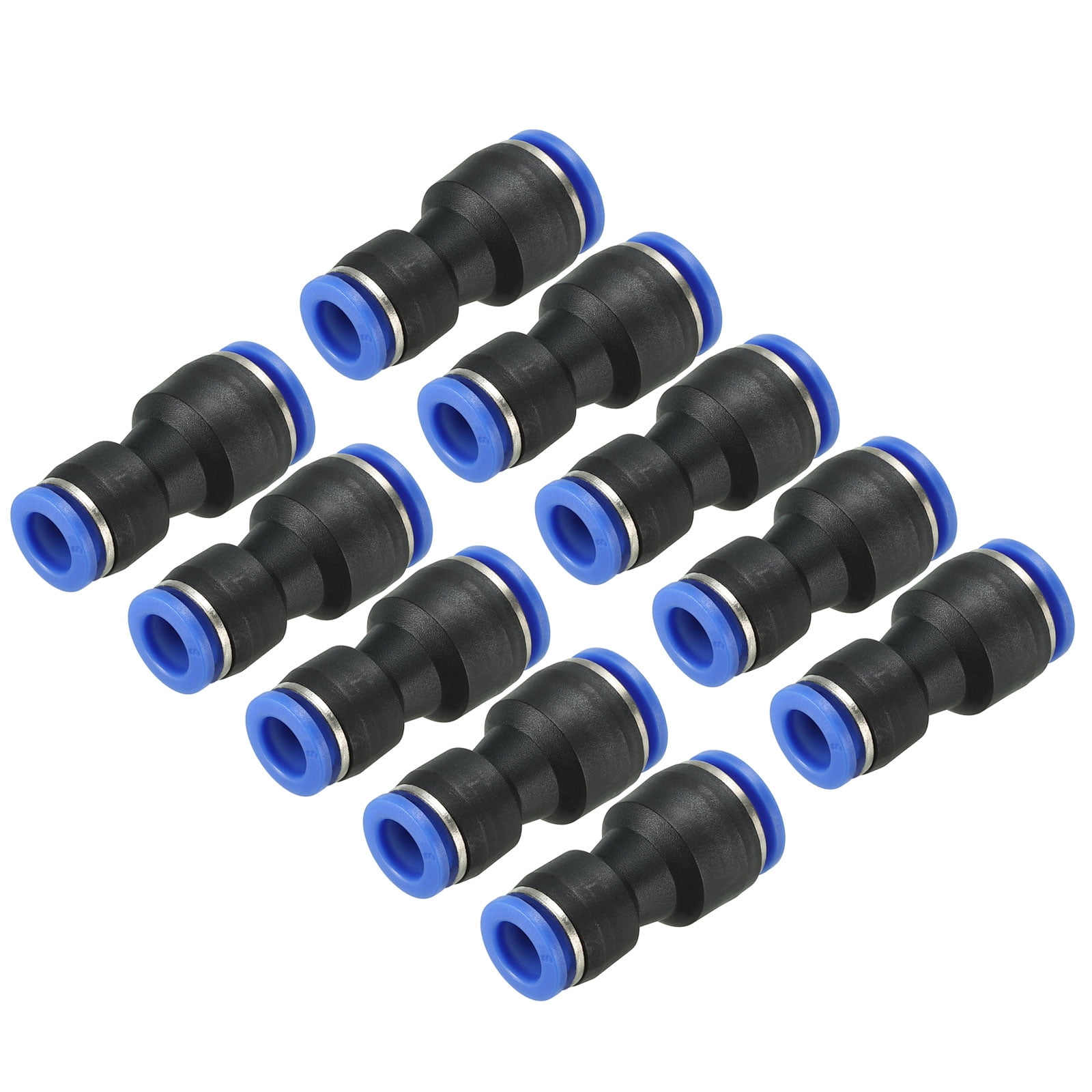 Uxcell 10mm to 8mm Tube OD Quick Connect Push to Connector Fitting ...